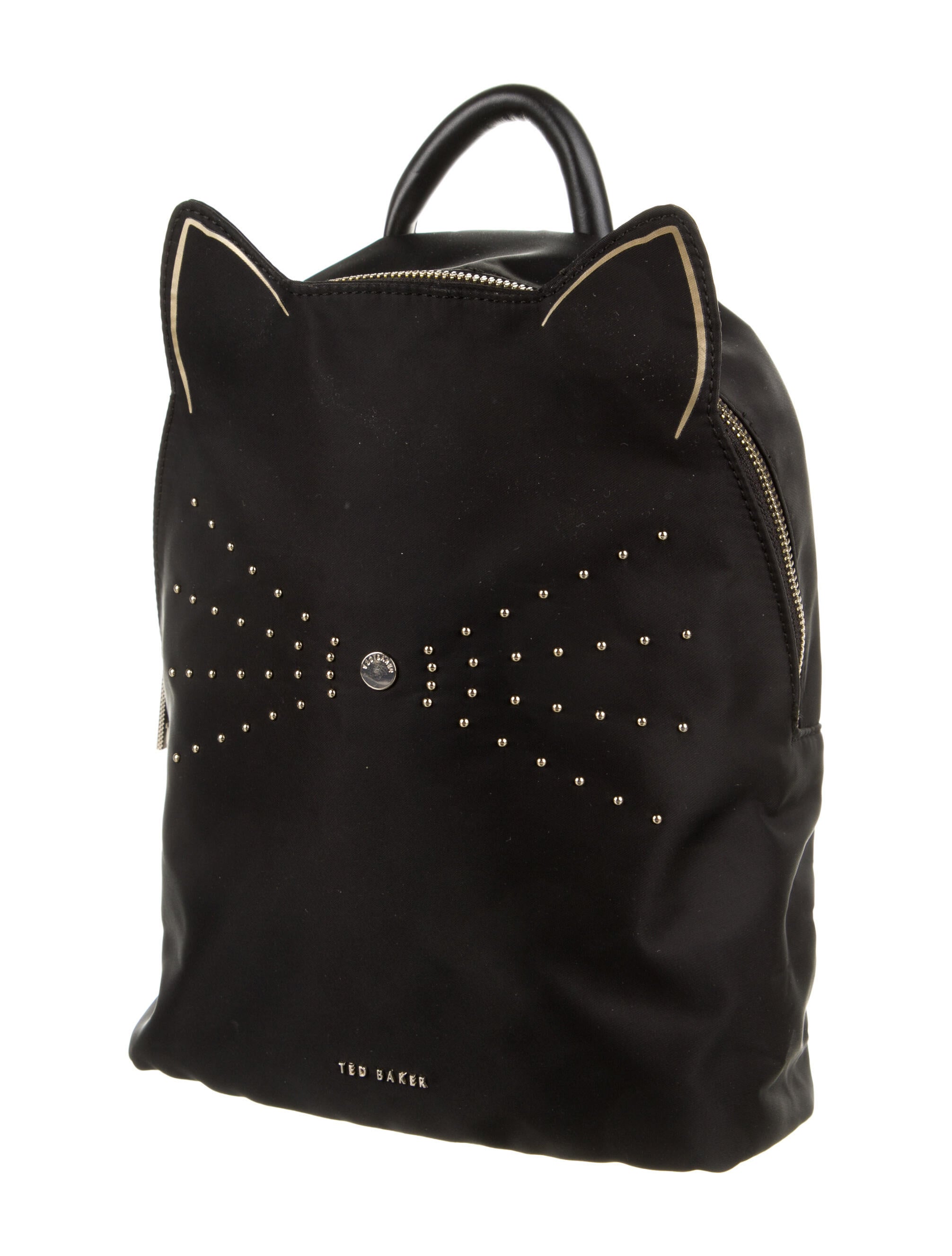 Ted Baker Leather-Trimmed Nylon Backpack - Black Backpacks, Handbags ...