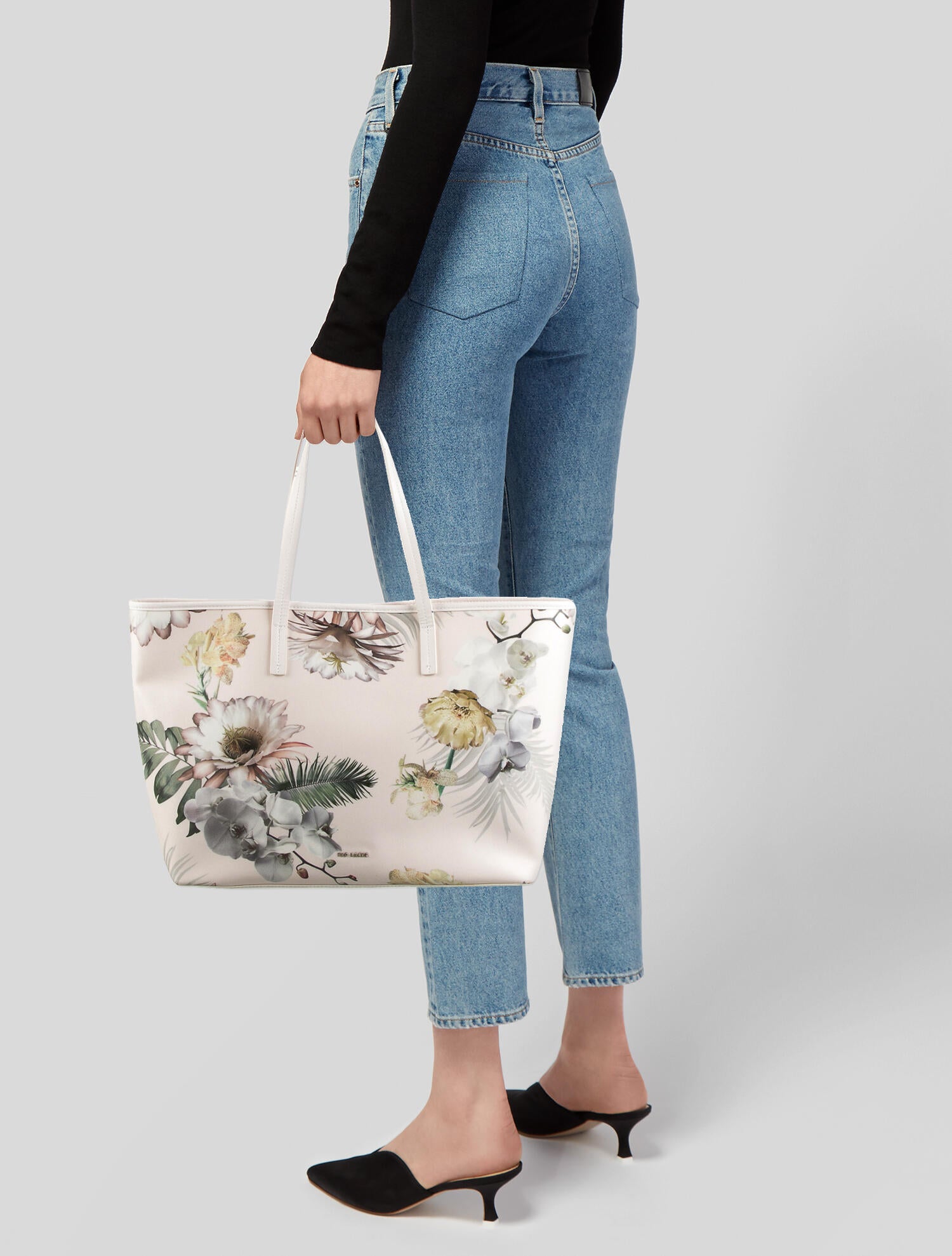 Ted Baker Floral PVC Tote - Pink Totes, Handbags - W3B59115 | The RealReal