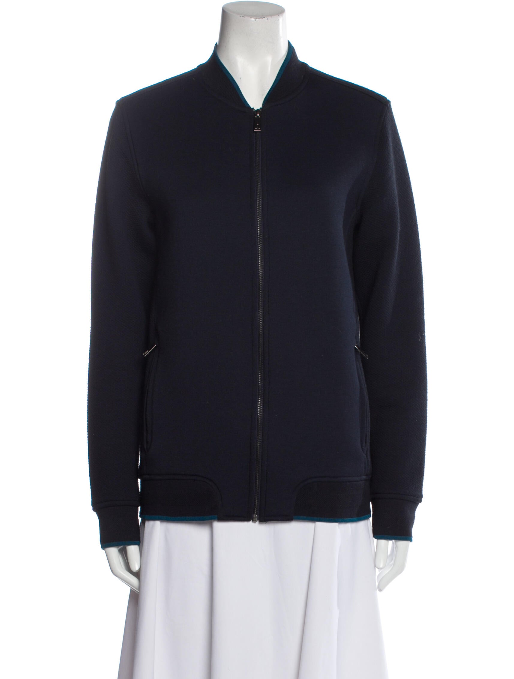 Ted Baker Bomber Jacket - Blue Jackets, Clothing - W3B61096 | The RealReal