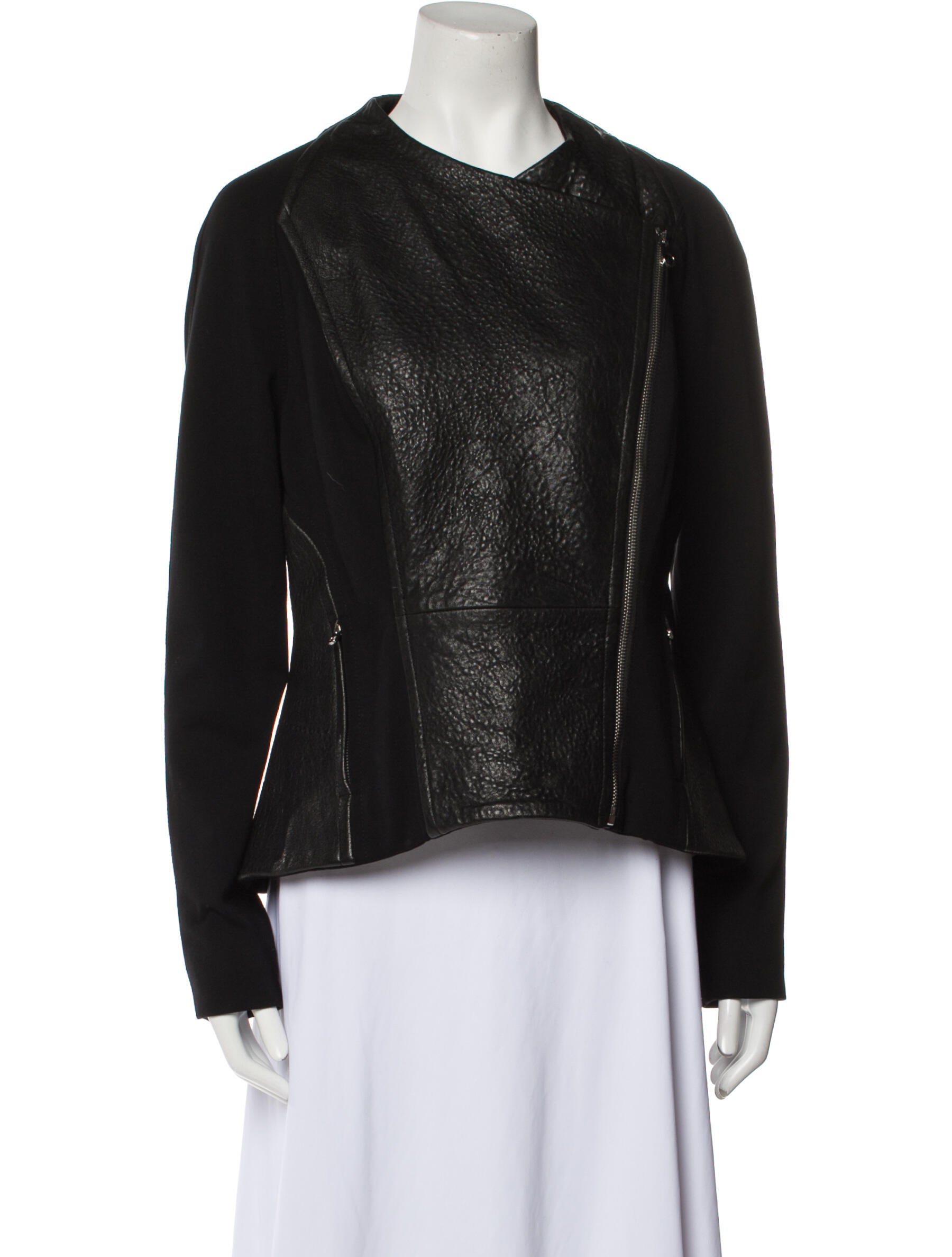 Ted Baker Leather Evening Jacket w/ Tags - Black Jackets, Clothing ...