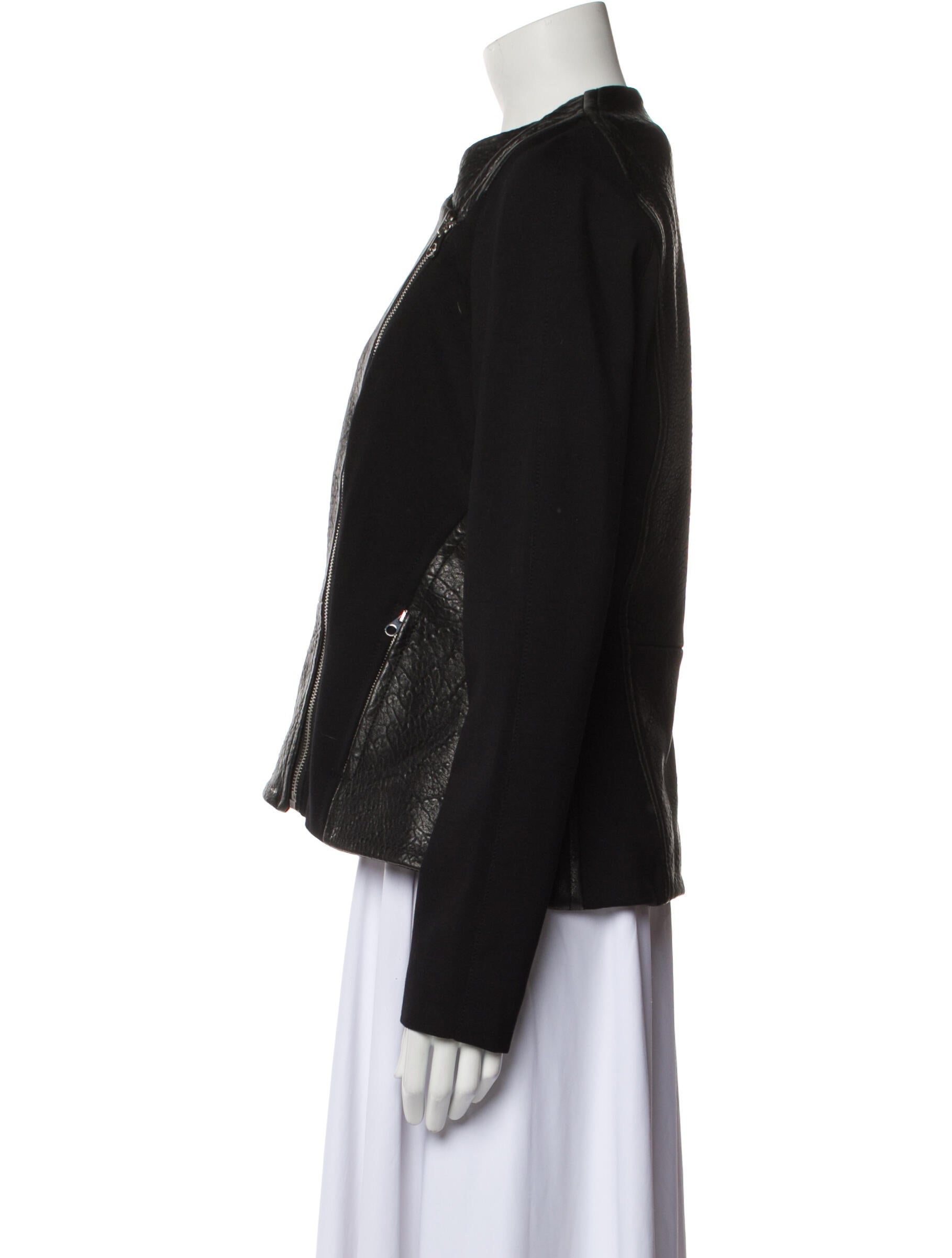 Ted Baker Leather Evening Jacket w/ Tags - Black Jackets, Clothing ...