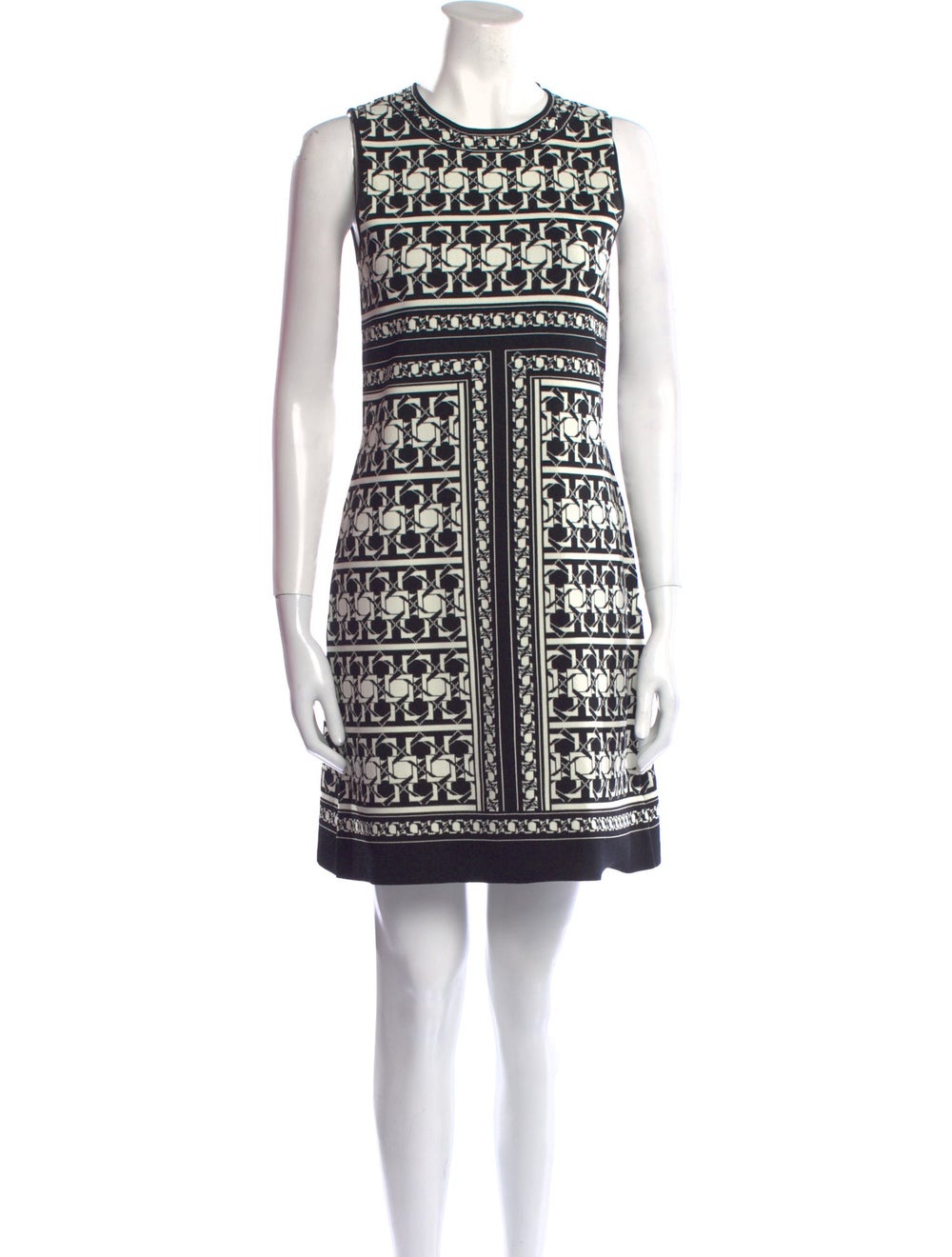 Ted Baker Printed Mini Dress - Black Dresses, Clothing - W3B73440 | The RealReal