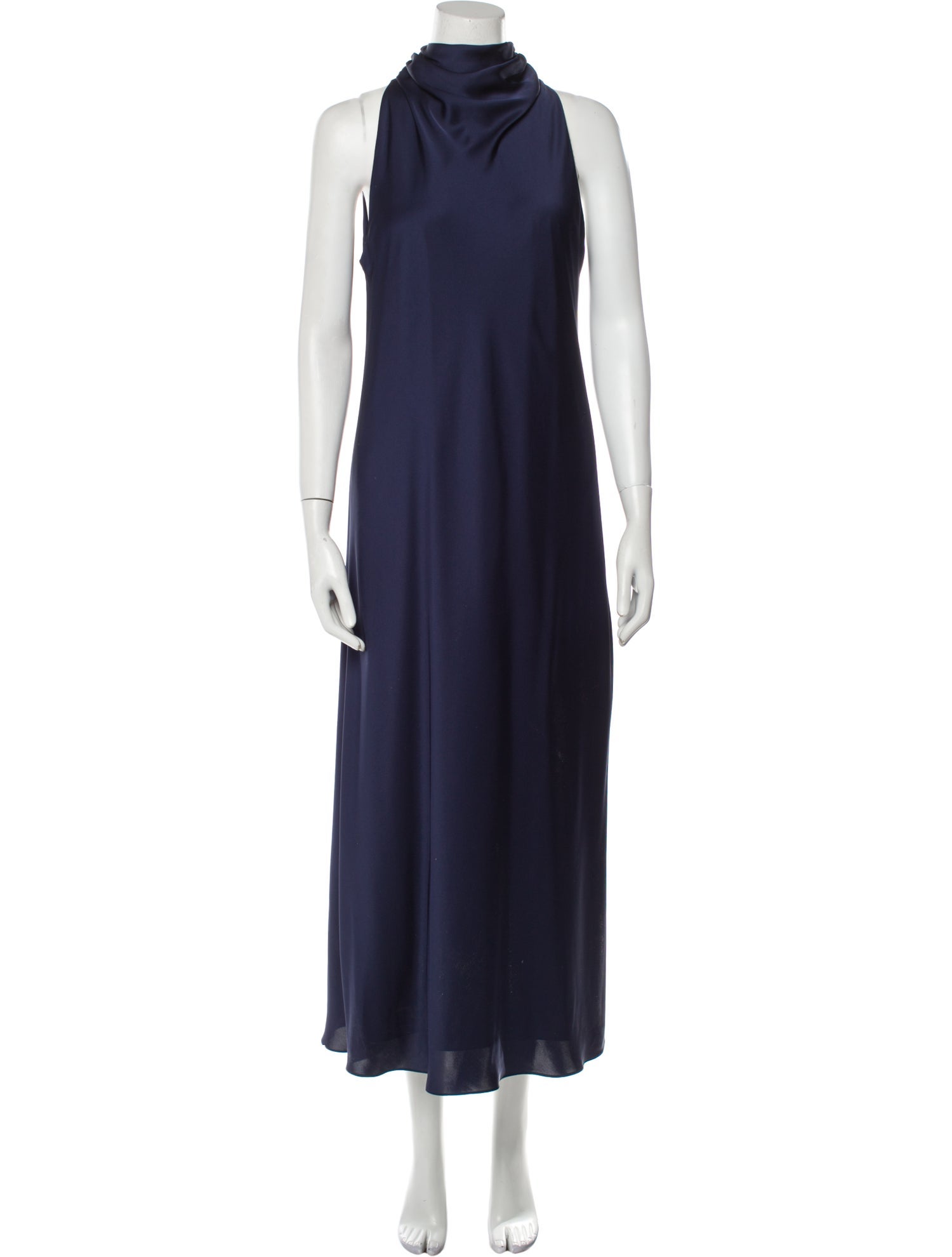 Ted Baker Turtleneck Long Dress - Blue Dresses, Clothing - W3B74473 ...