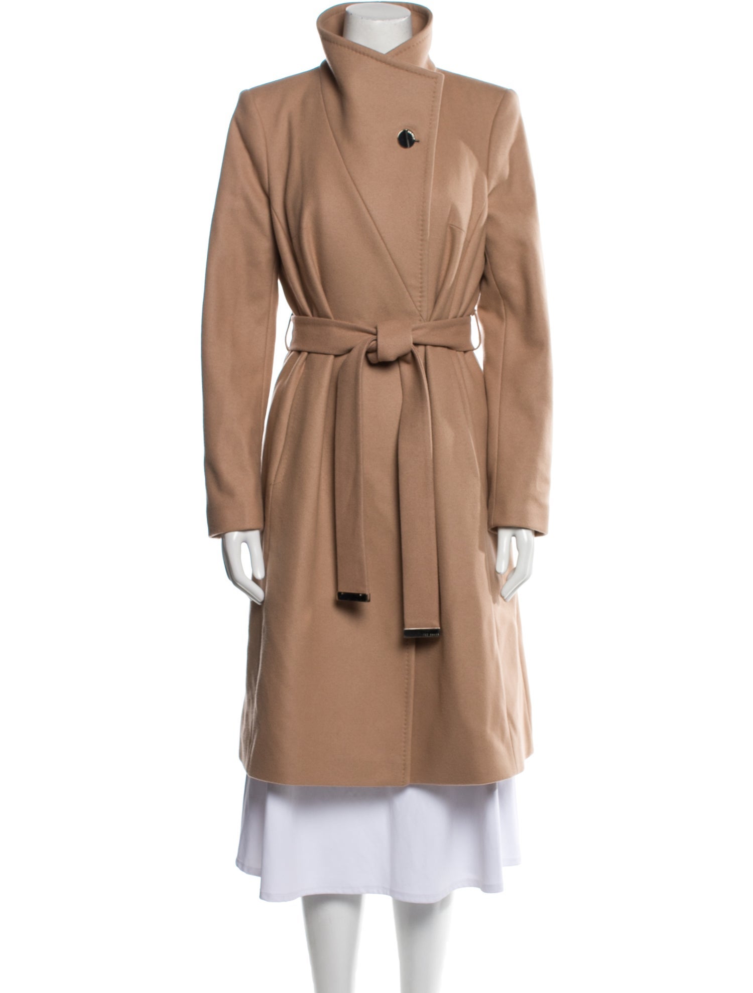 Ted Baker Trench Coat - Brown Coats, Clothing - W3B74594 | The RealReal