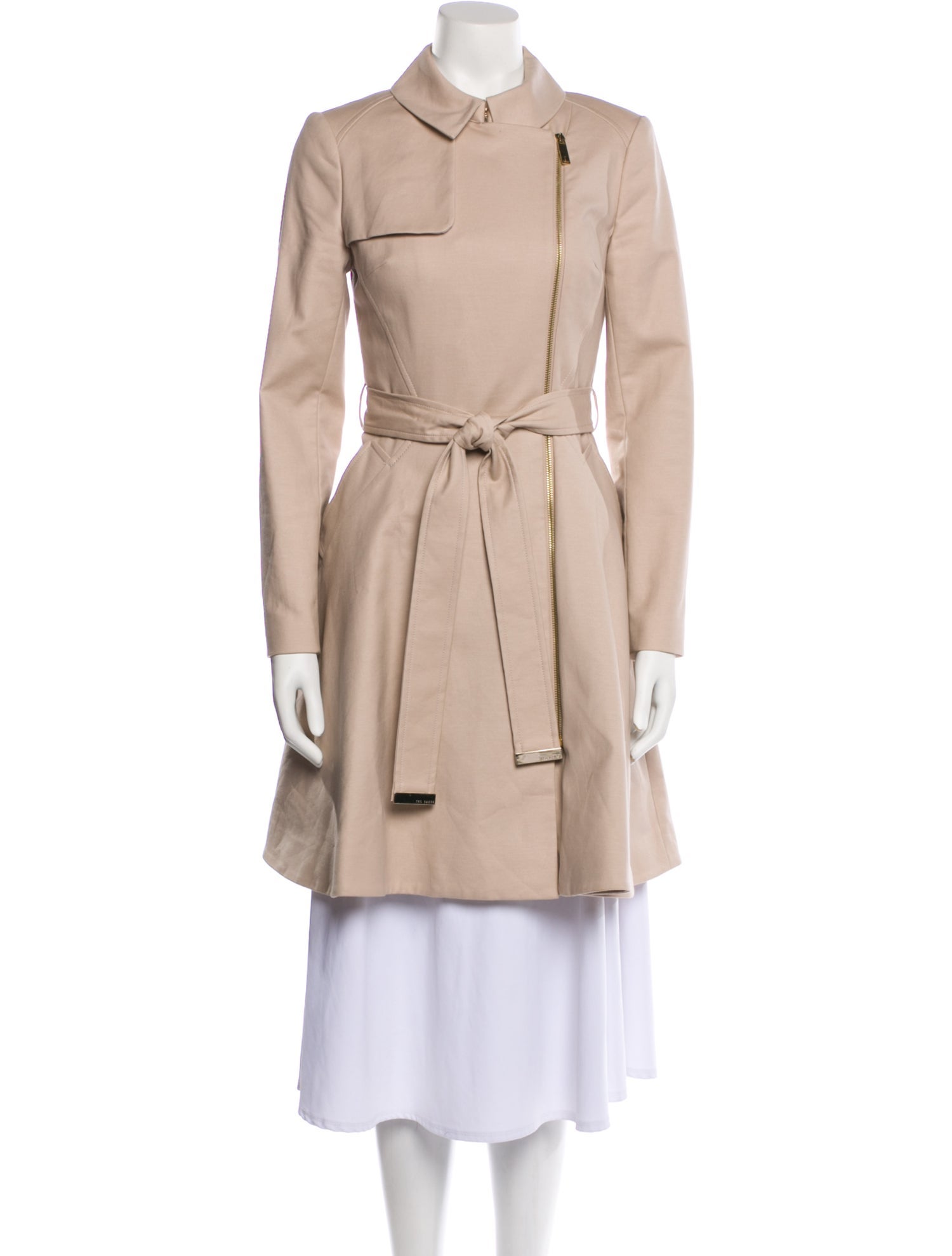 Belstaff Leather Trench Coat - Neutrals Coats, Clothing - BEL34233 | The RealReal