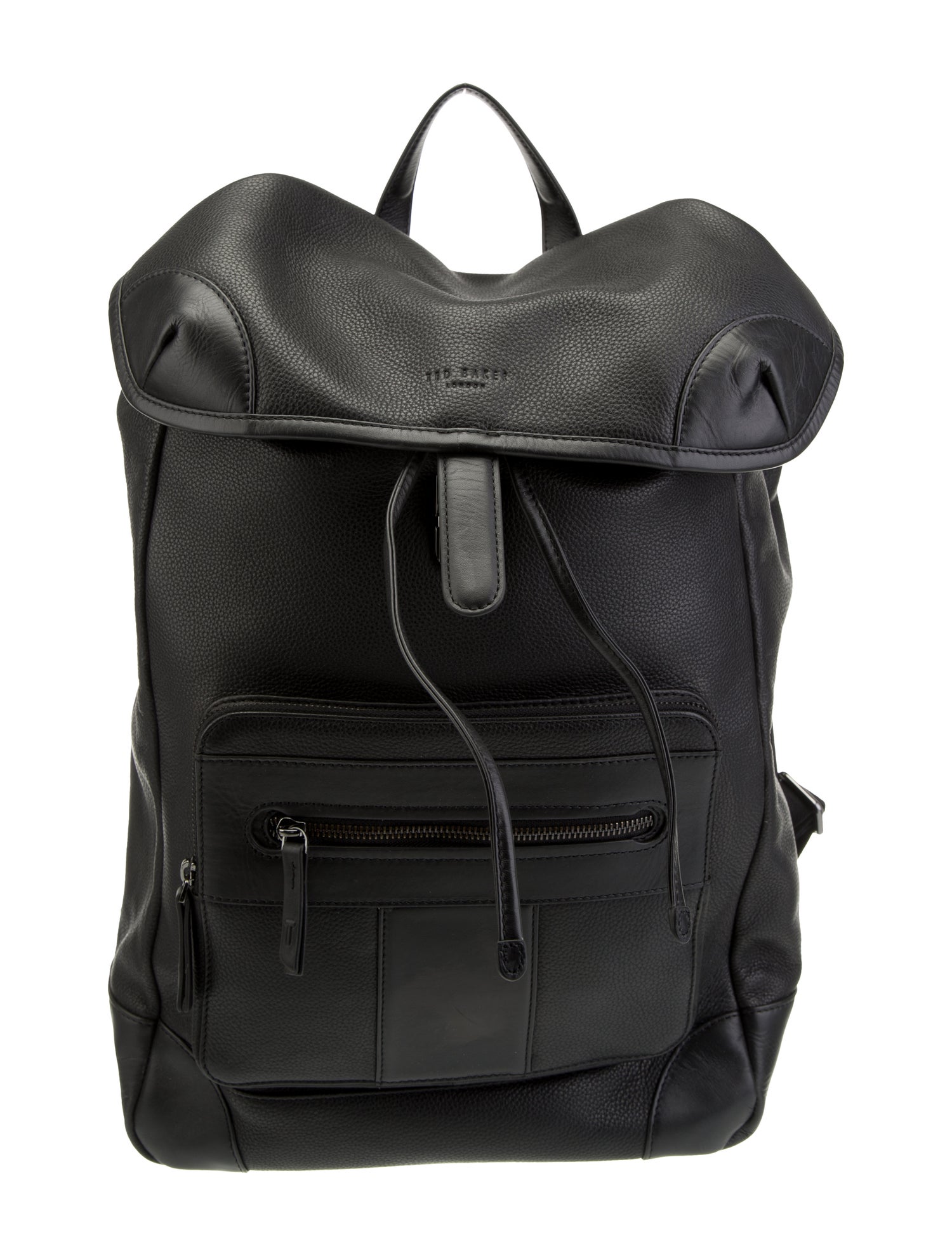Ted Baker Pebble Leather Rucksack - Black Backpacks, Handbags ...