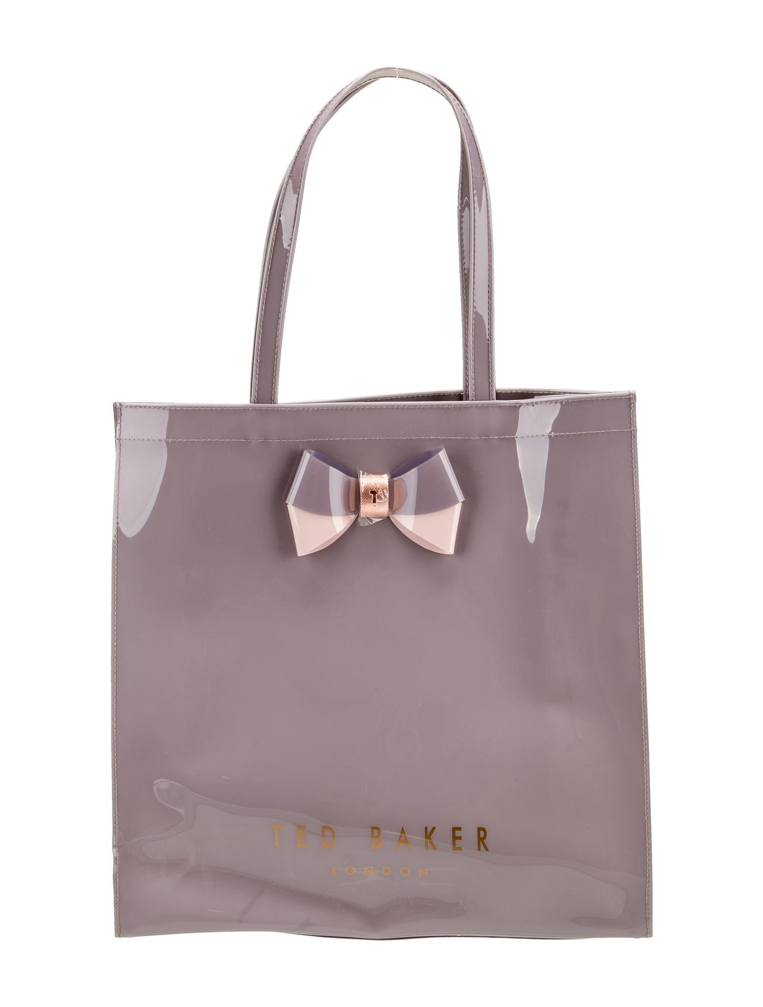 Ted Baker PVC Tote Bag - Black Totes, Handbags - W3B72849 | The RealReal