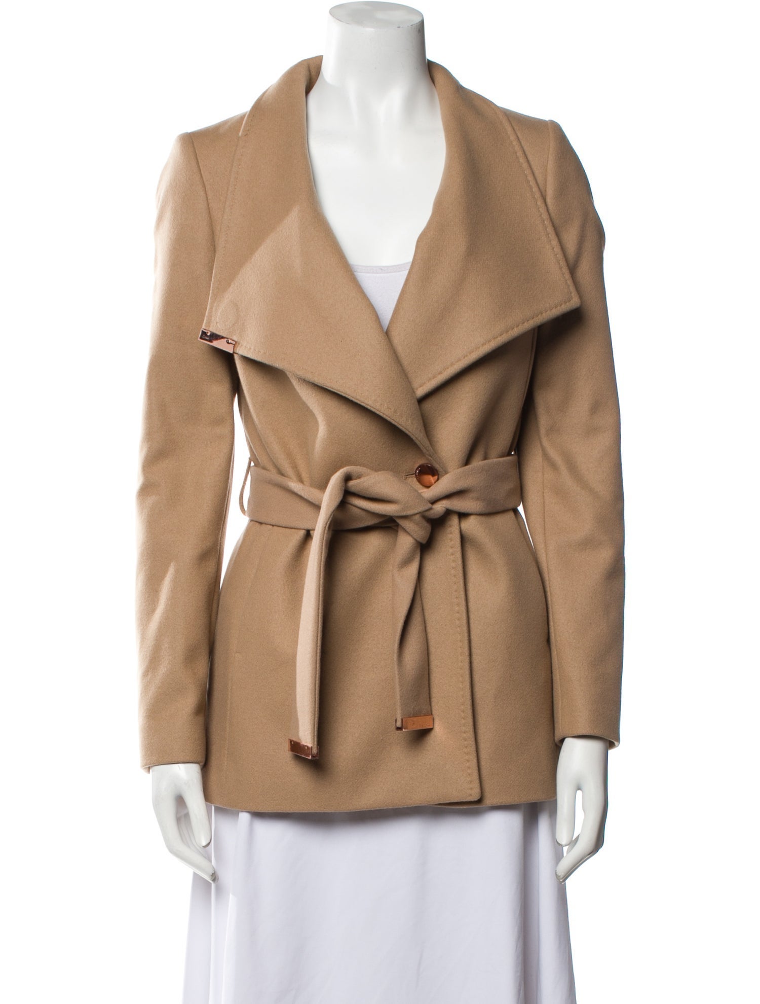 Ted Baker Trench Coat - Neutrals Coats, Clothing - W3B76944 | The RealReal