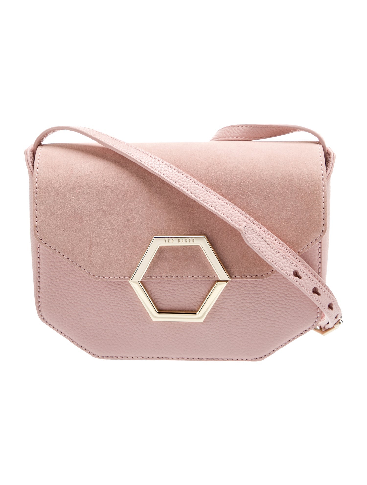 Ted Baker Leather Crossbody Bag - Pink Crossbody Bags, Handbags ...