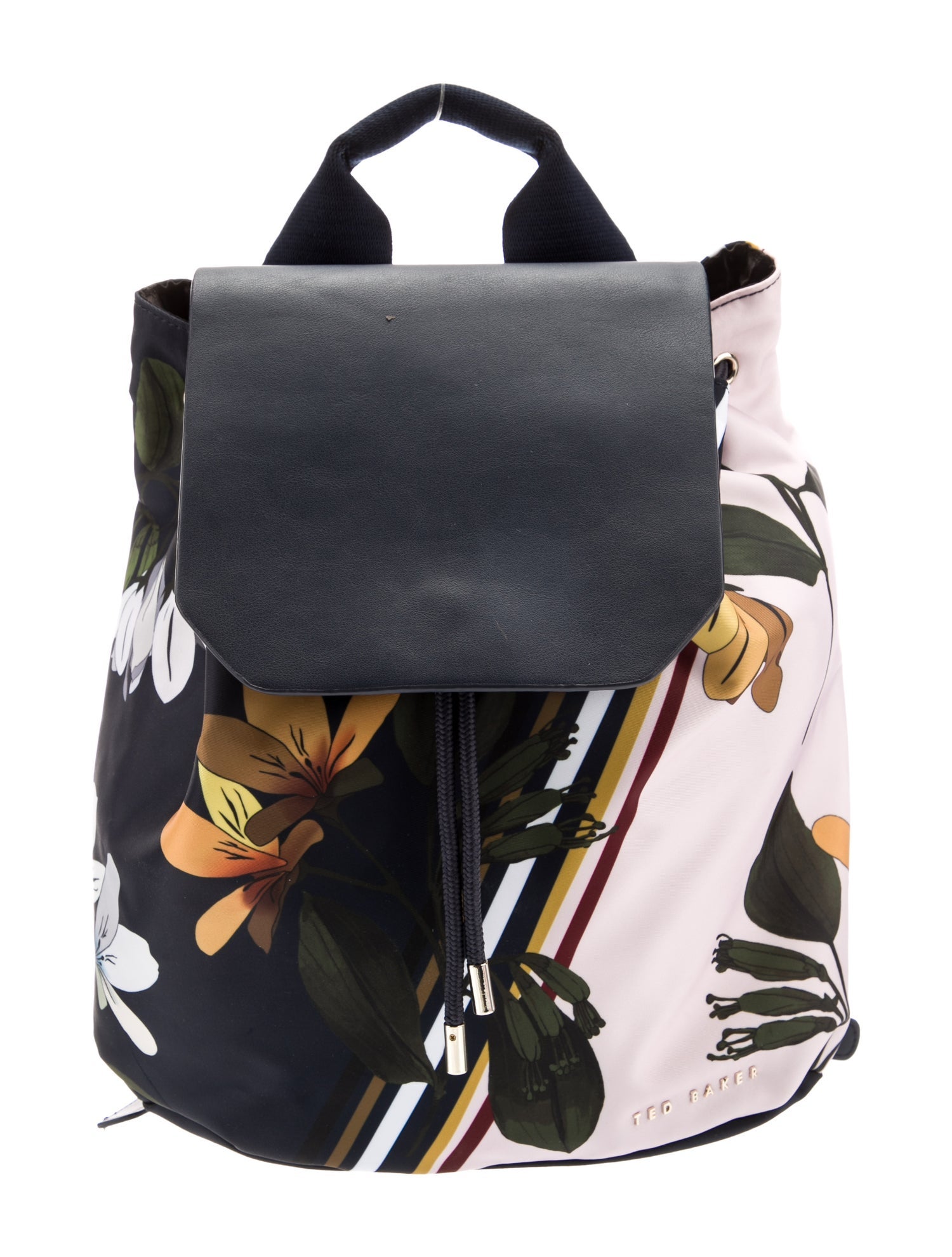 Ted Baker Nylon Leather Trim Backpack - Blue Backpacks, Handbags ...