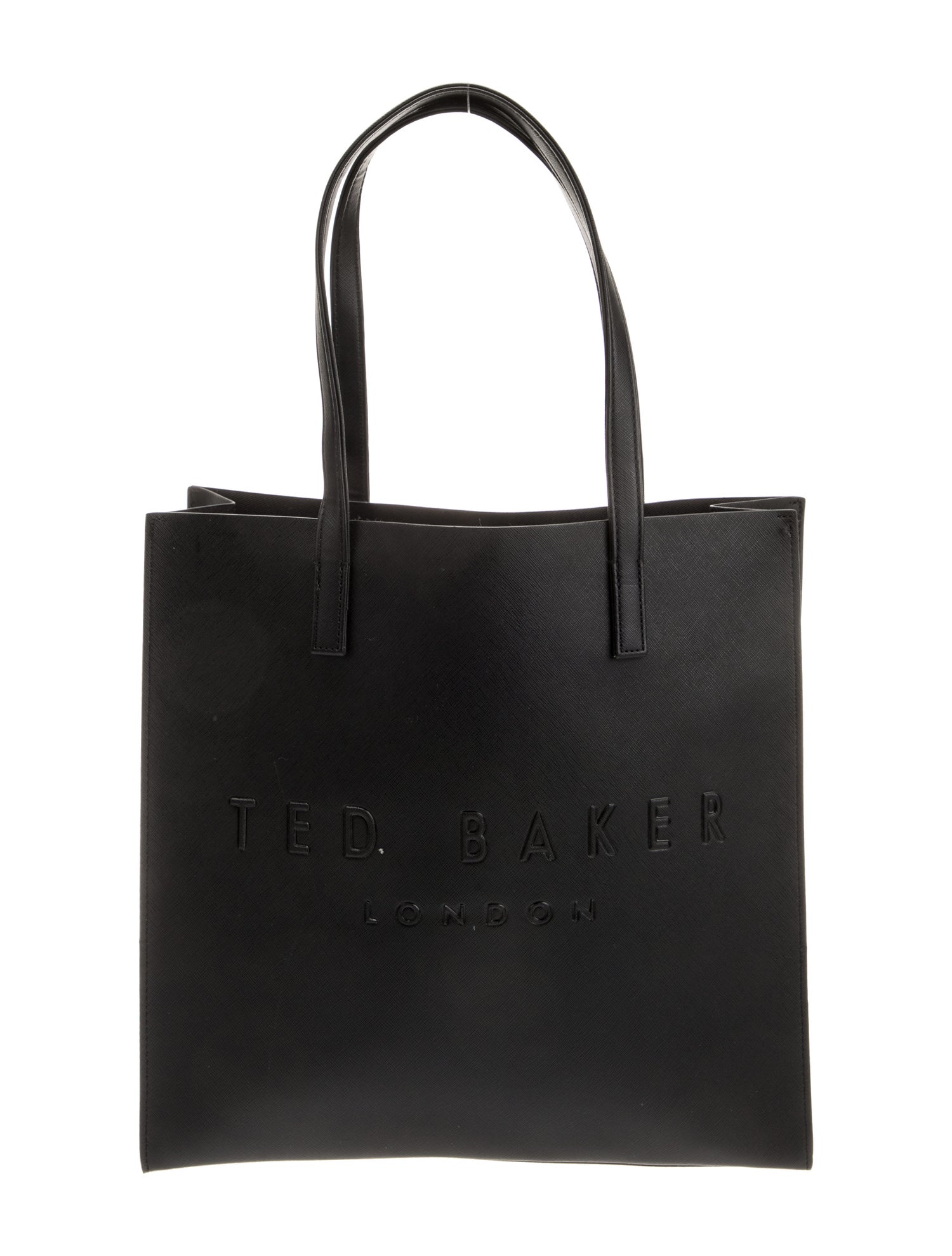 Ted Baker Saffiano Leather Tote - Black Totes, Handbags - W3B87588 ...