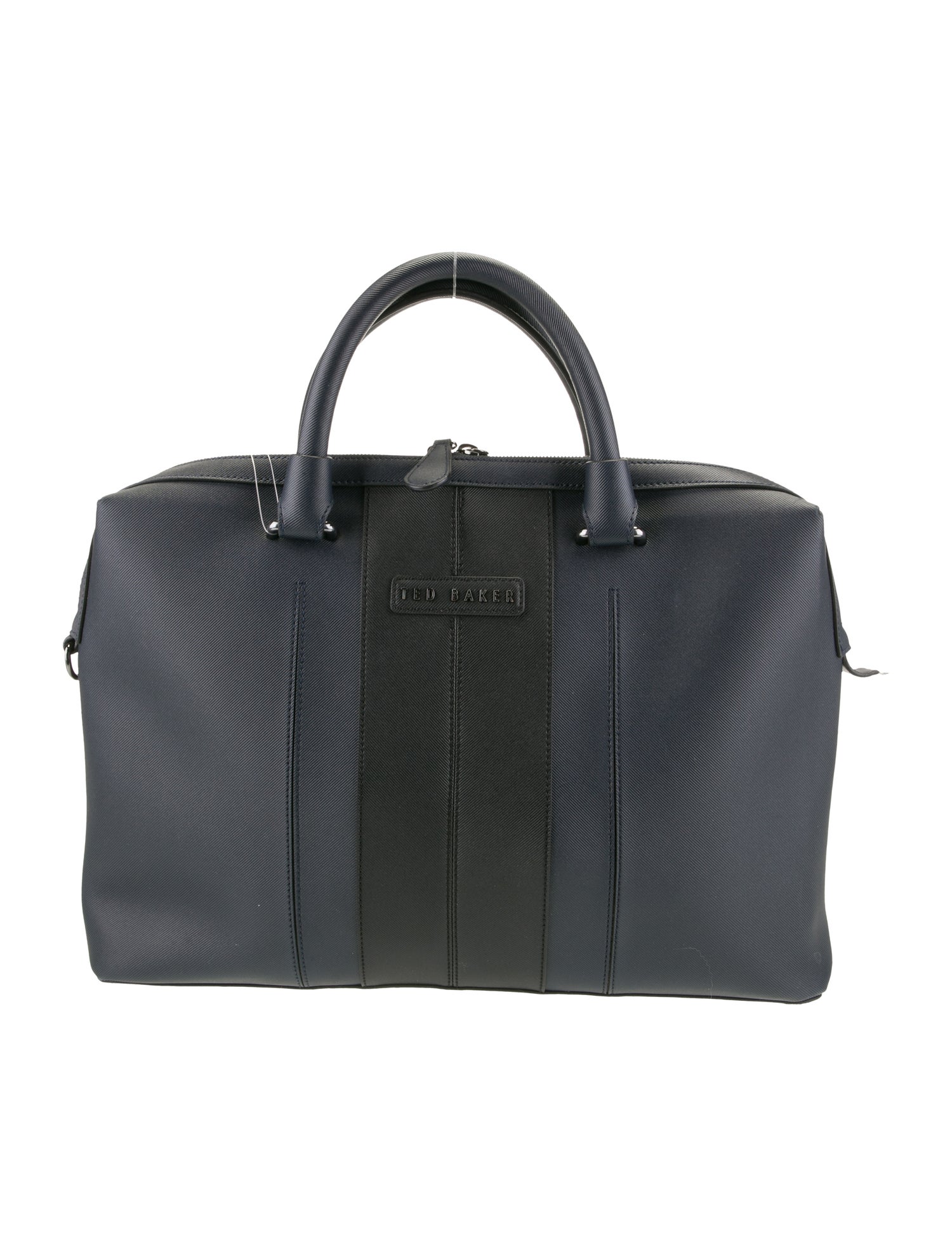 Ted Baker Saffiano Leather Briefcase - Blue Briefcases, Bags - W3B92336 ...