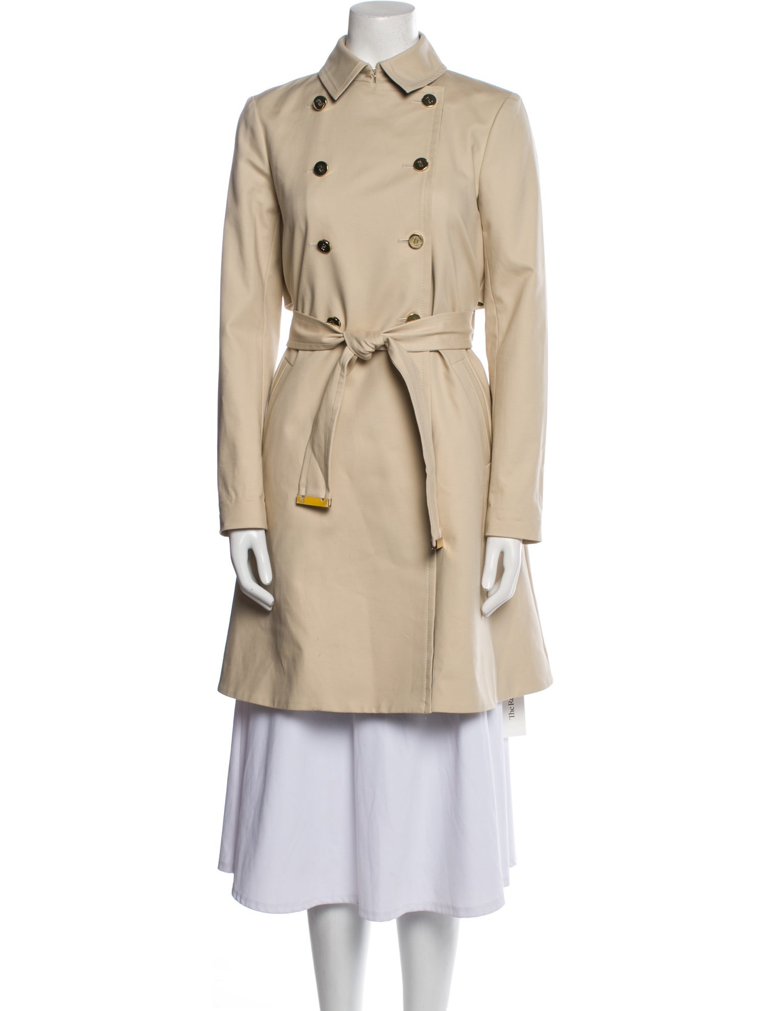 Ted Baker Trench Coat - Neutrals Coats, Clothing - W3B93244 | The RealReal