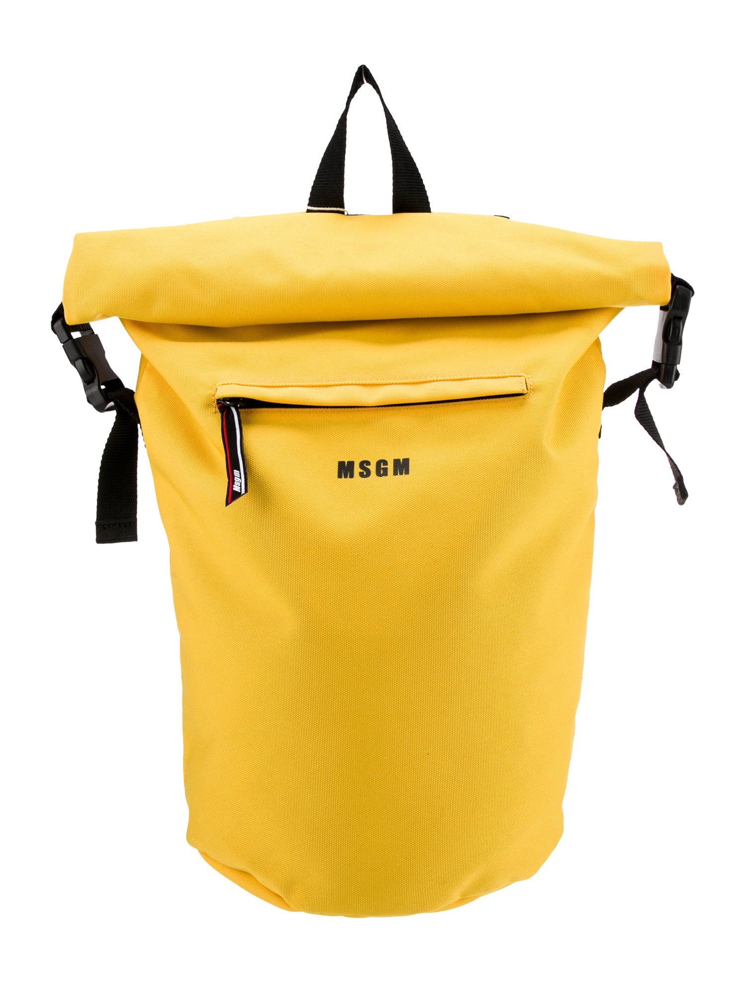 MSGM Nylon Backpack - Yellow Backpacks, Handbags - W3G39391 | The RealReal