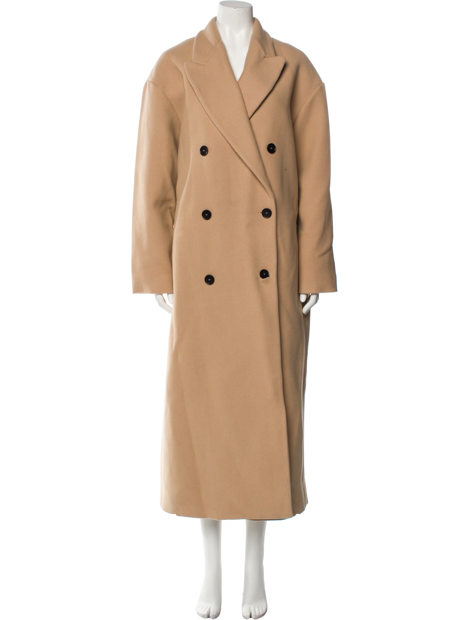 MSGM Virgin Wool Coat - Neutrals Coats, Clothing - W3G43636 | The RealReal