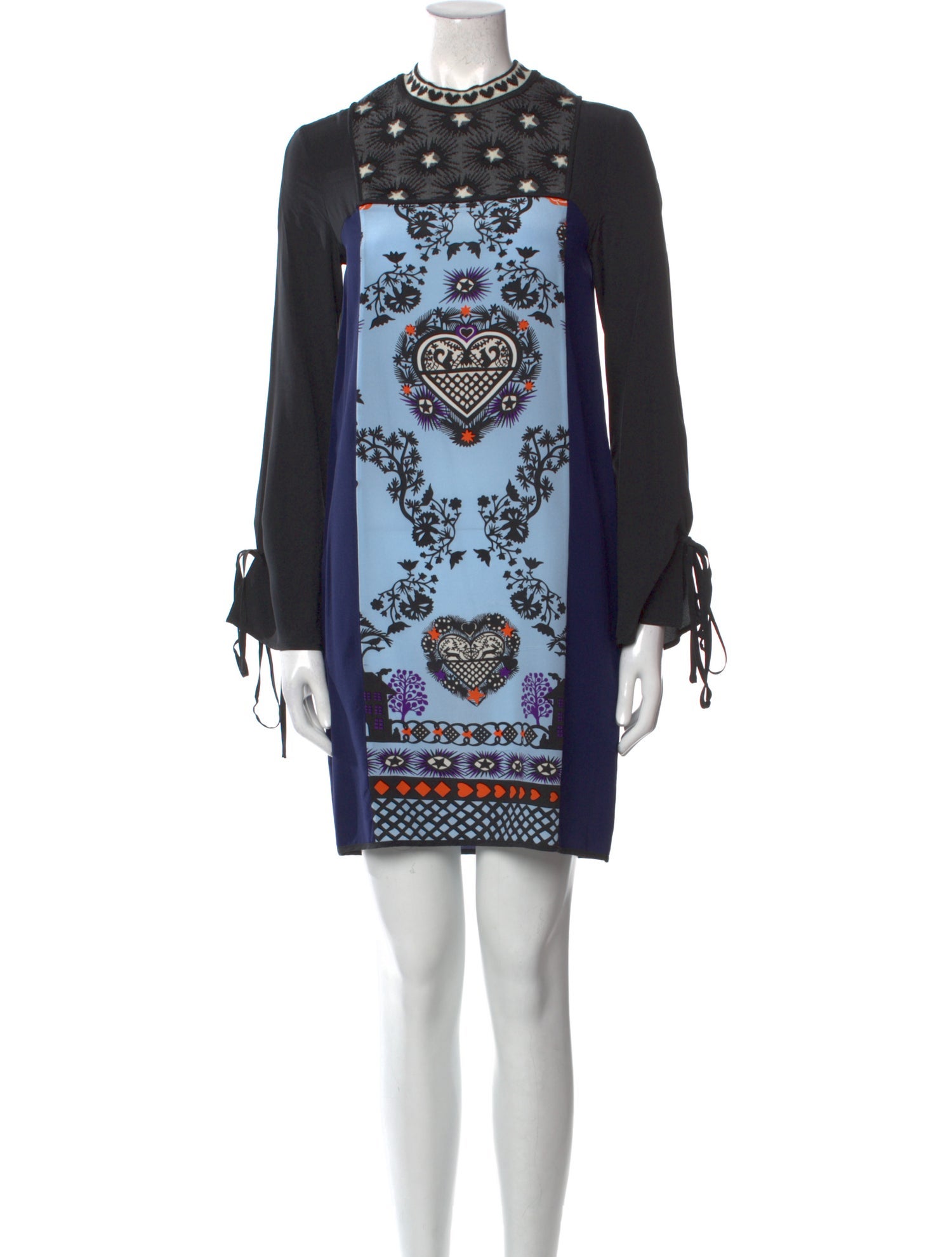 MSGM Silk Mini Dress - Black Dresses, Clothing - W3G44065 | The RealReal