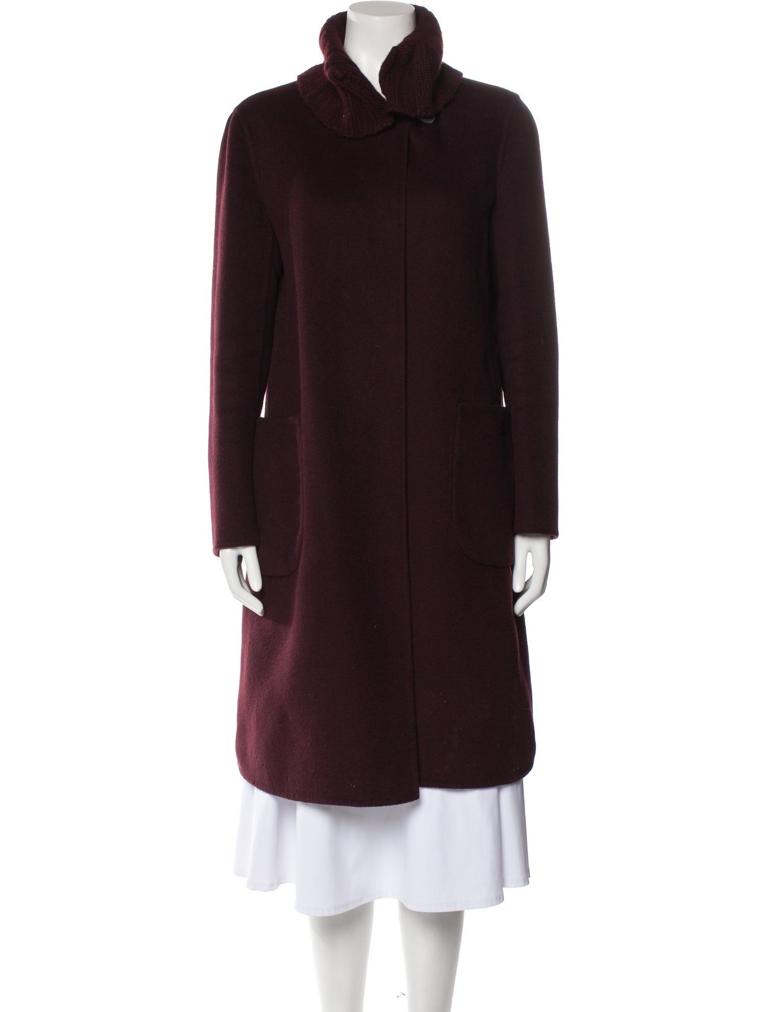 Malo Coat - Red Coats, Clothing - W3M33455 | The RealReal