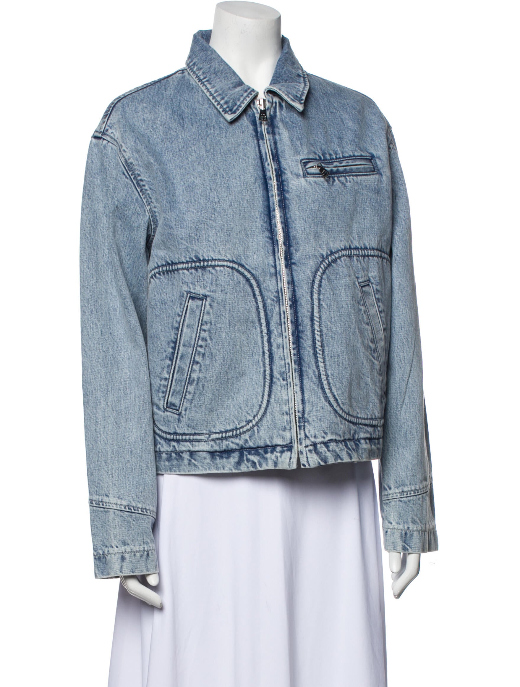 RtA Denim Denim Jacket w/ Tags - Blue Jackets, Clothing - W3Z33918 ...