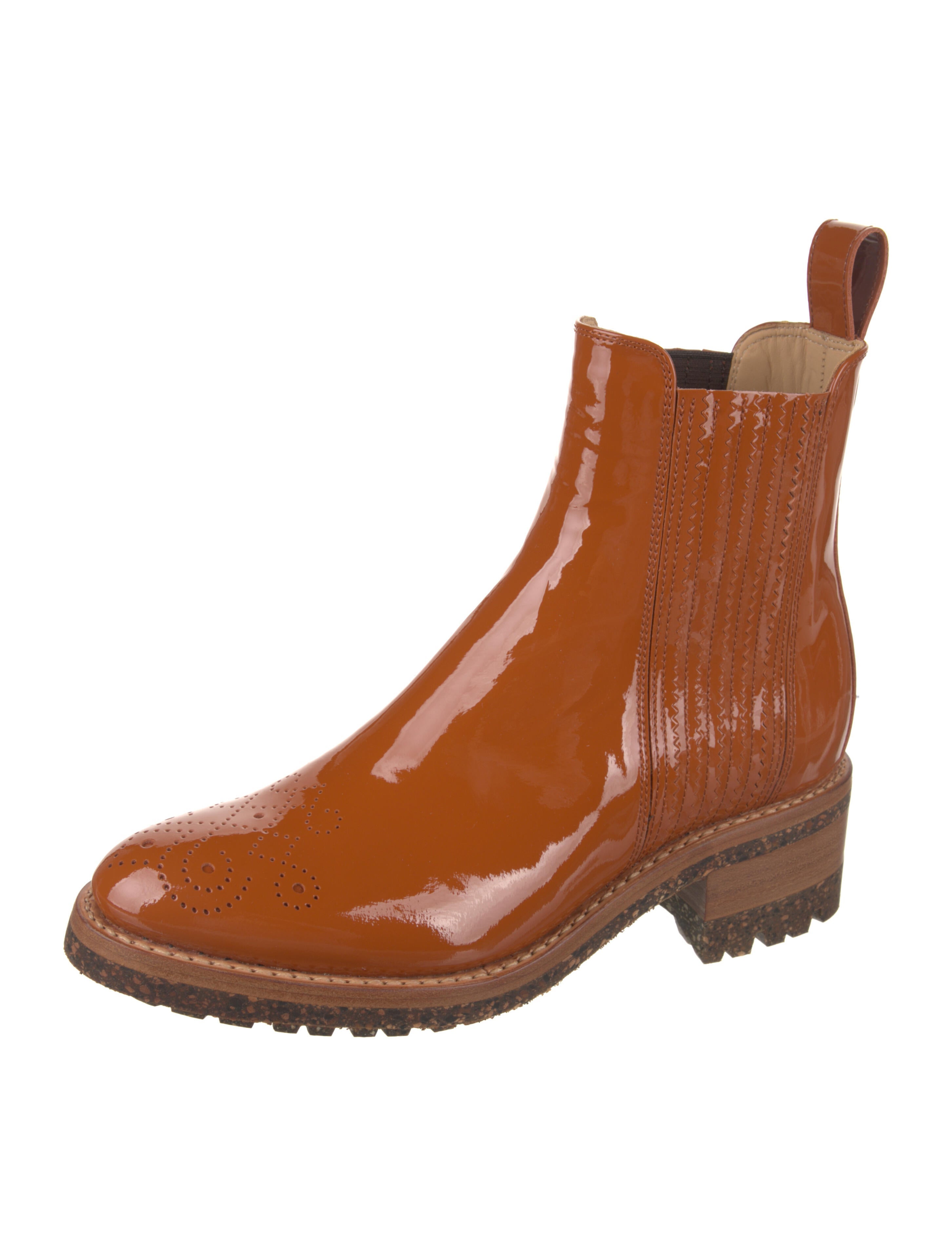 The Office of Angela Scott Chelsea Boots - Brown Boots, Shoes ...