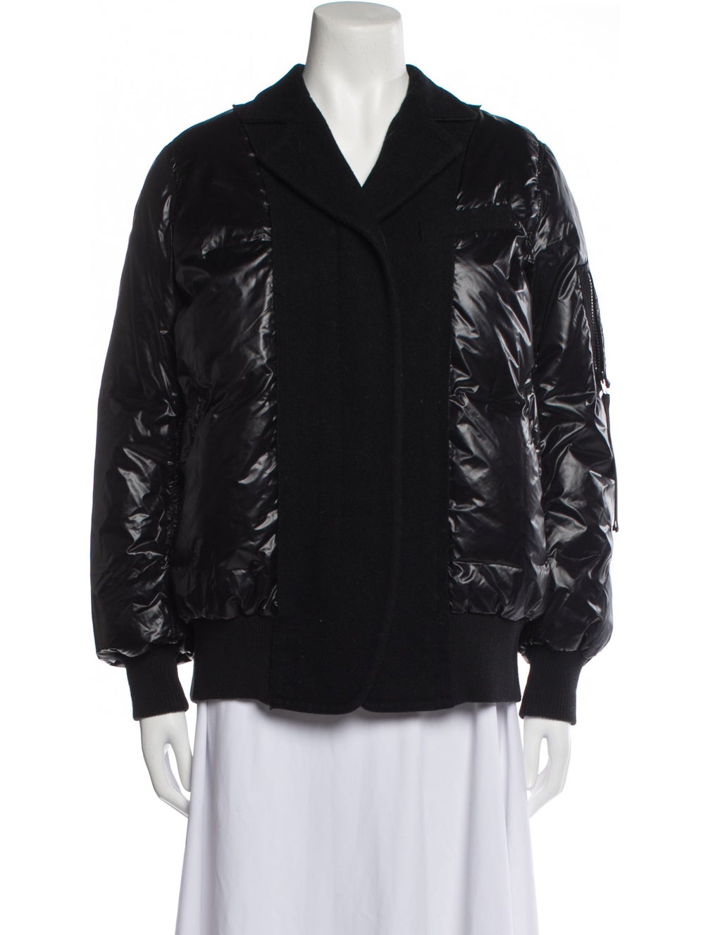 Sacai Luck Down Jacket - Black Jackets, Clothing - W4H23957 | The RealReal