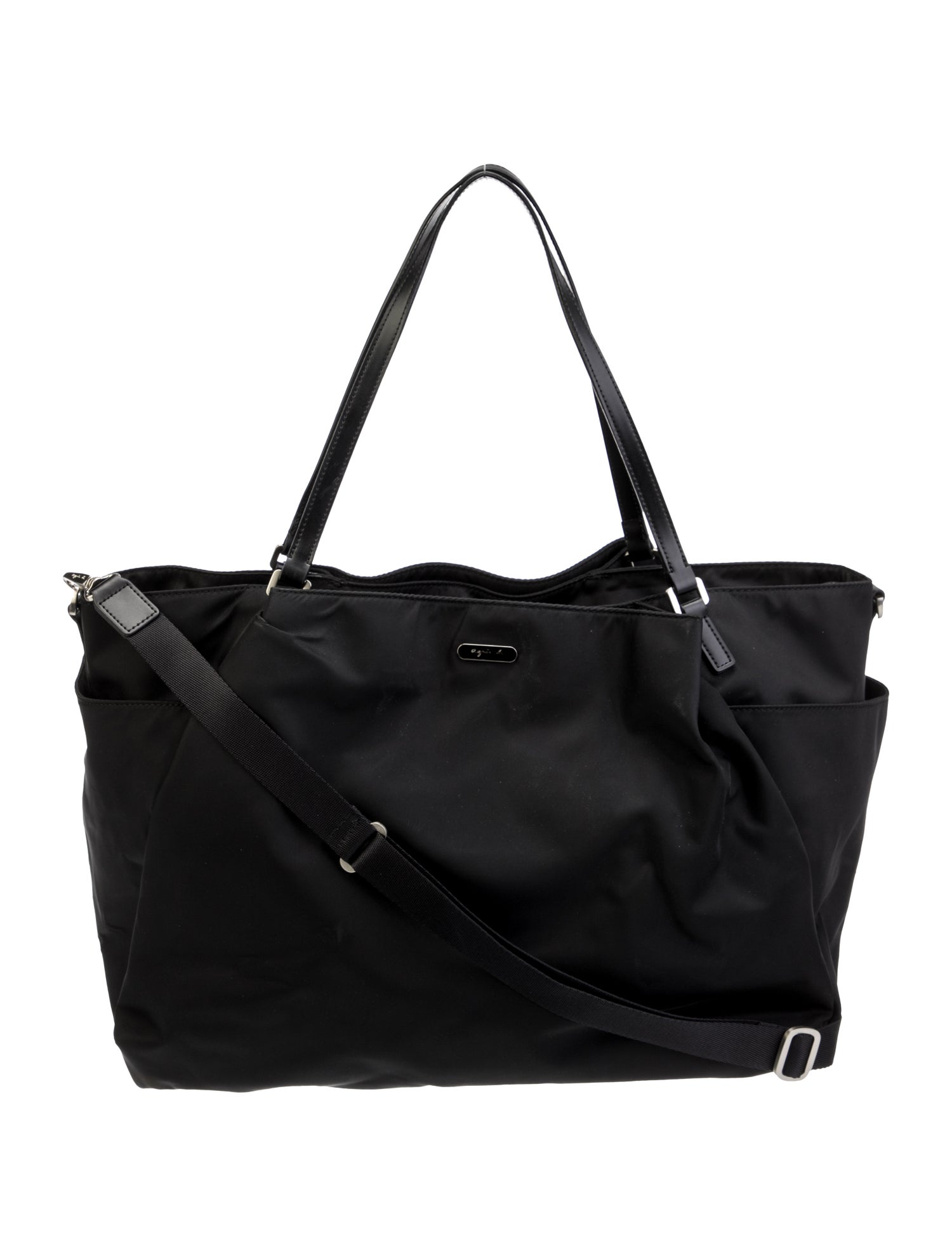 London Fog Nylon Tote Bag - Black Totes, Handbags - WLOFO22814 | The ...