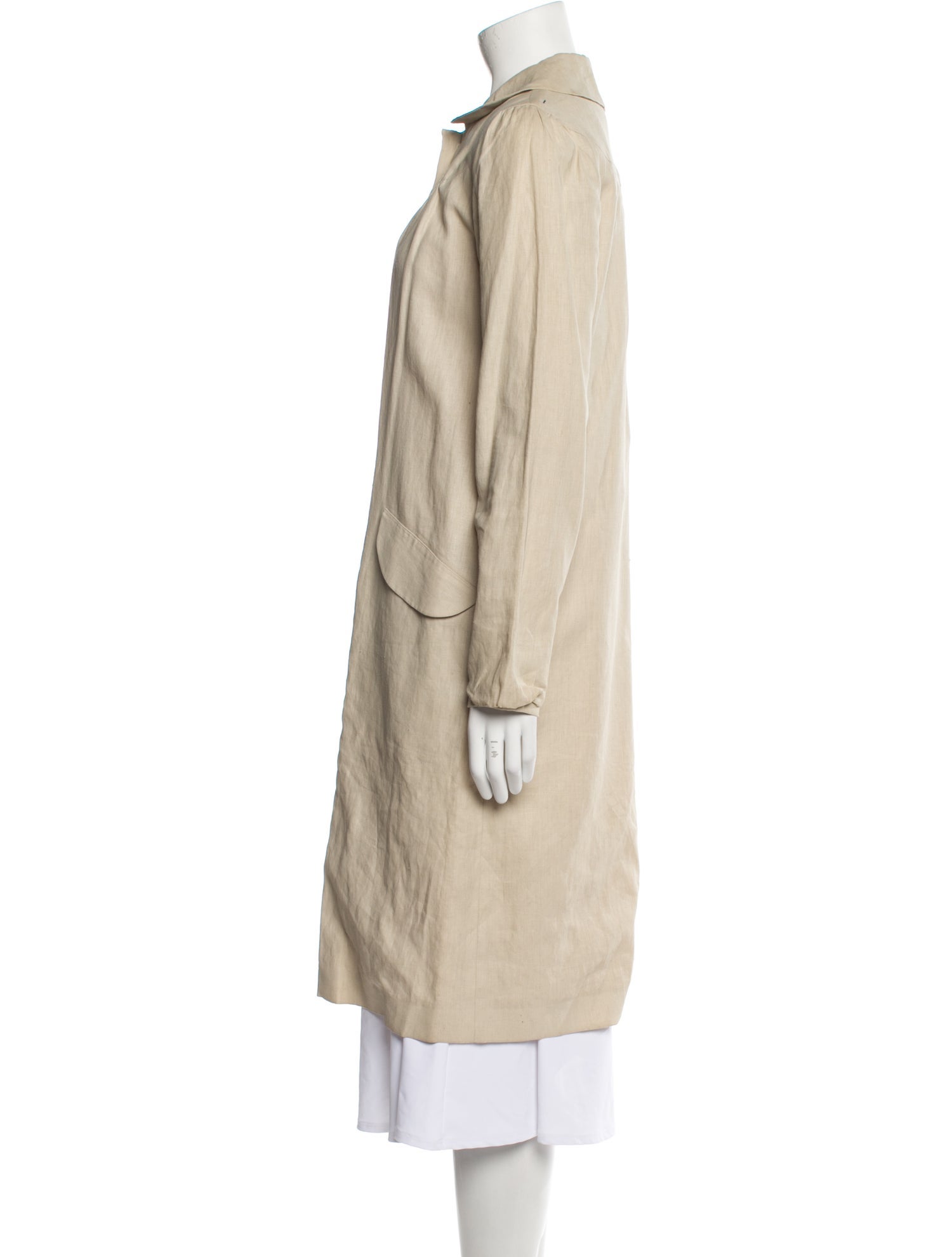 Max Mara Cashmere Trench Coat - Neutrals Coats, Clothing - MMA137888 | The RealReal