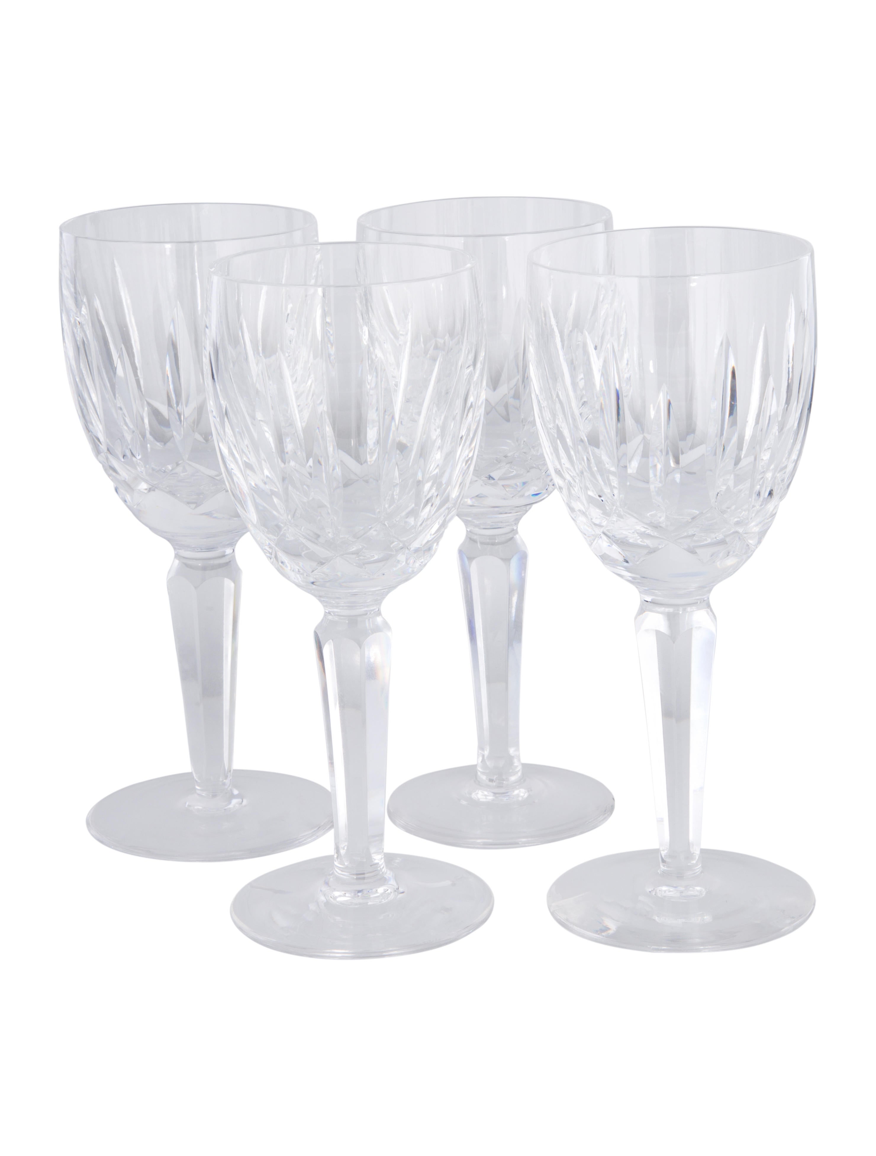 Waterford Crystal Kildare Claret Wine Glasses Tabletop And Kitchen W5w21158 The Realreal