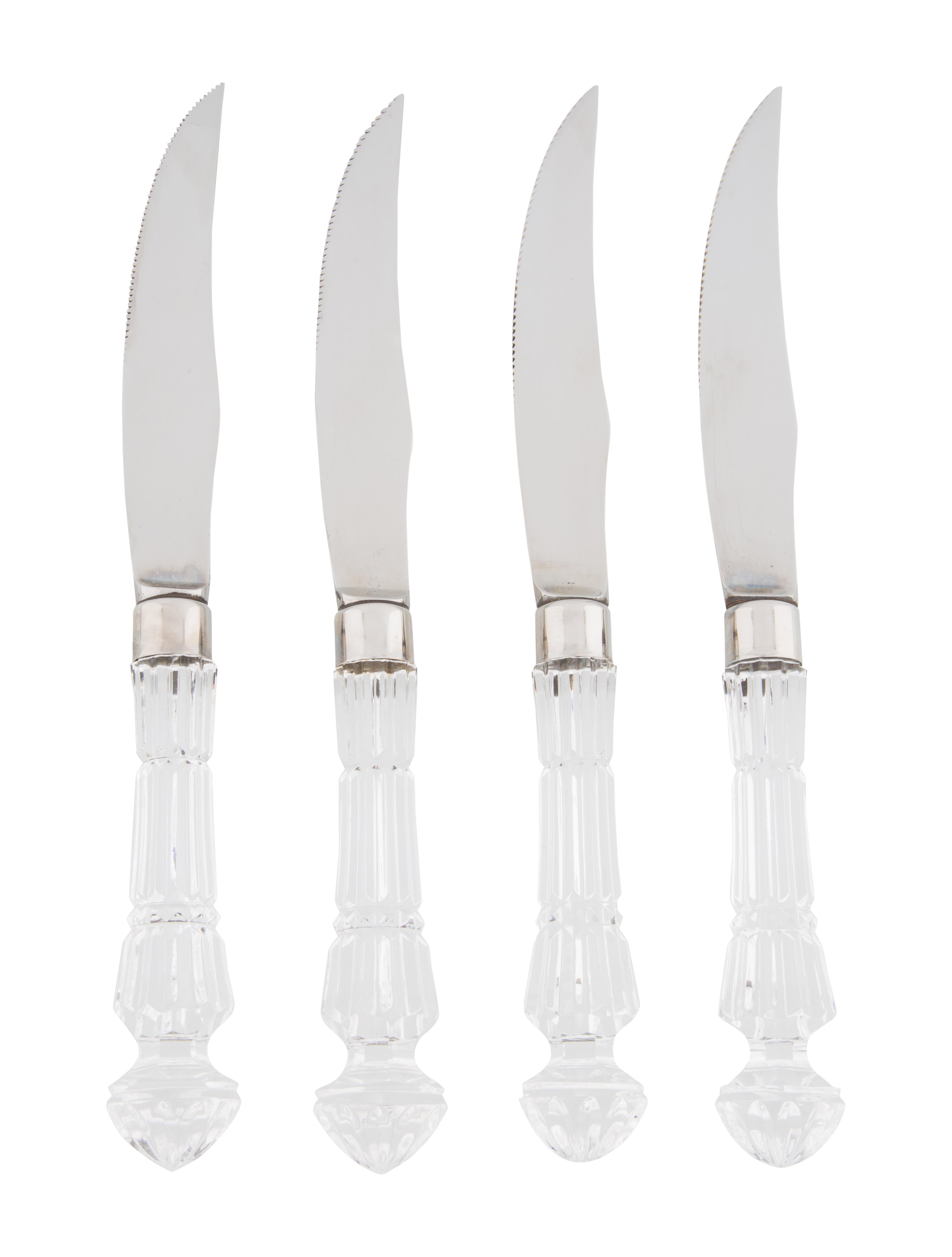 Waterford Crystal Steak Knives - Silver Dinnerware & Flatware, Tabletop ...
