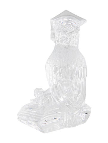 Waterford Crystal Graduation Owl Figurine - Decor And Accessories ...