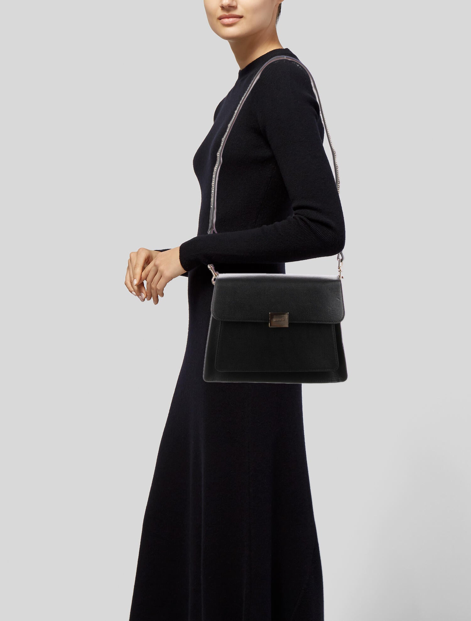 Anine Bing Leather Shoulder Bag - Black Shoulder Bags, Handbags ...