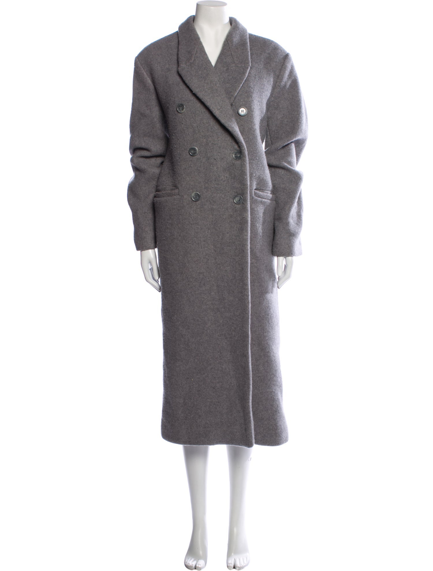 Gucci Mink-Trimmed Wool Coat - Red Coats, Clothing - GUC269756 | The ...