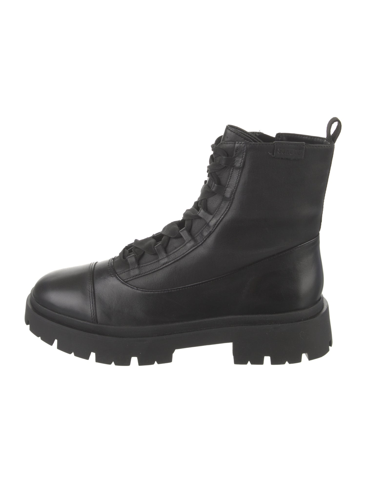 Alexandre Birman Leather Bow Accents Combat Boots - Black Boots, Shoes ...