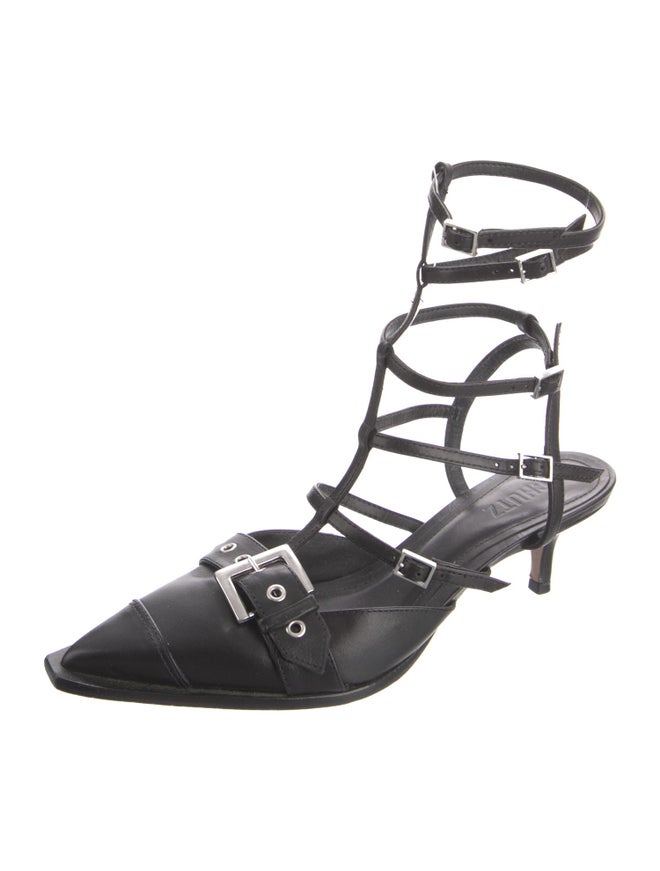 Alexander McQueen Python Pumps - Brown Pumps, Shoes - ALE10592 | The ...