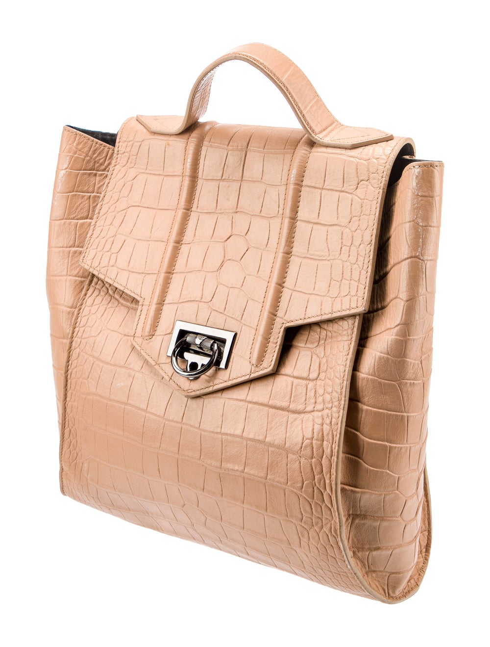 Reece Hudson Embossed Alligator Backpack - Gem