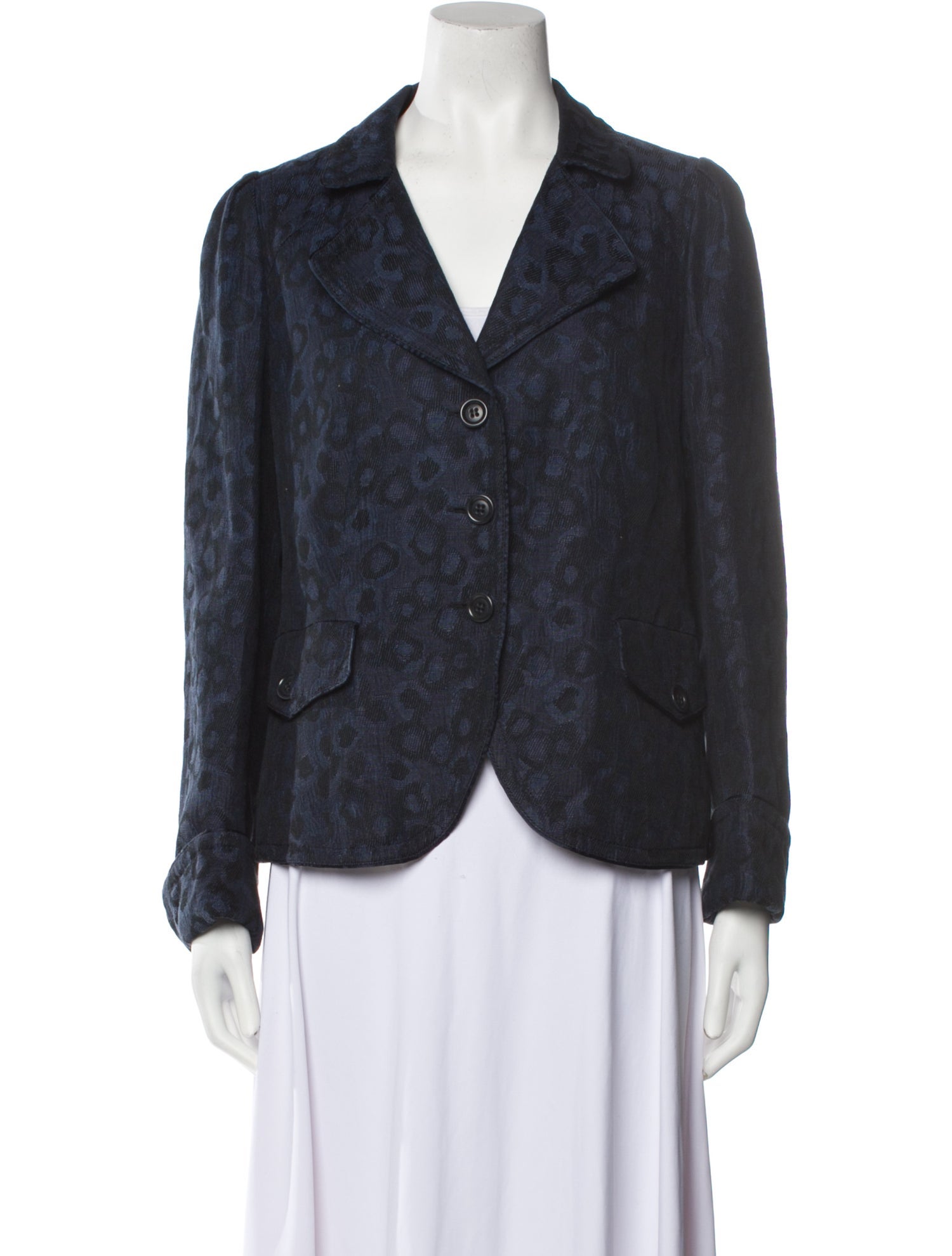 Rene Lezard Blazer - Blue Jackets, Clothing - W7R22343 | The RealReal