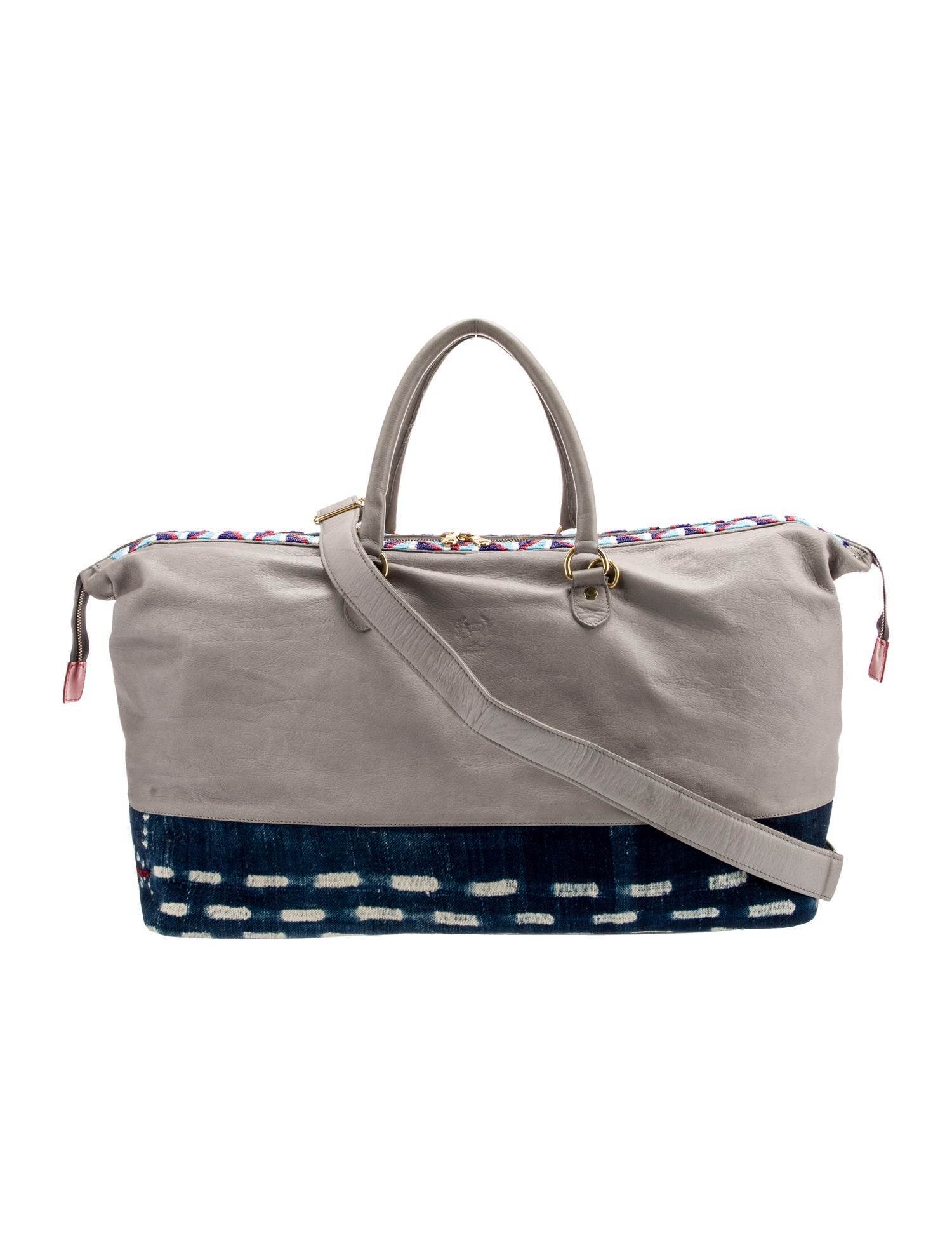 Del Toro Leather Shoulder Bag - Grey Luggage and Travel, Handbags ...