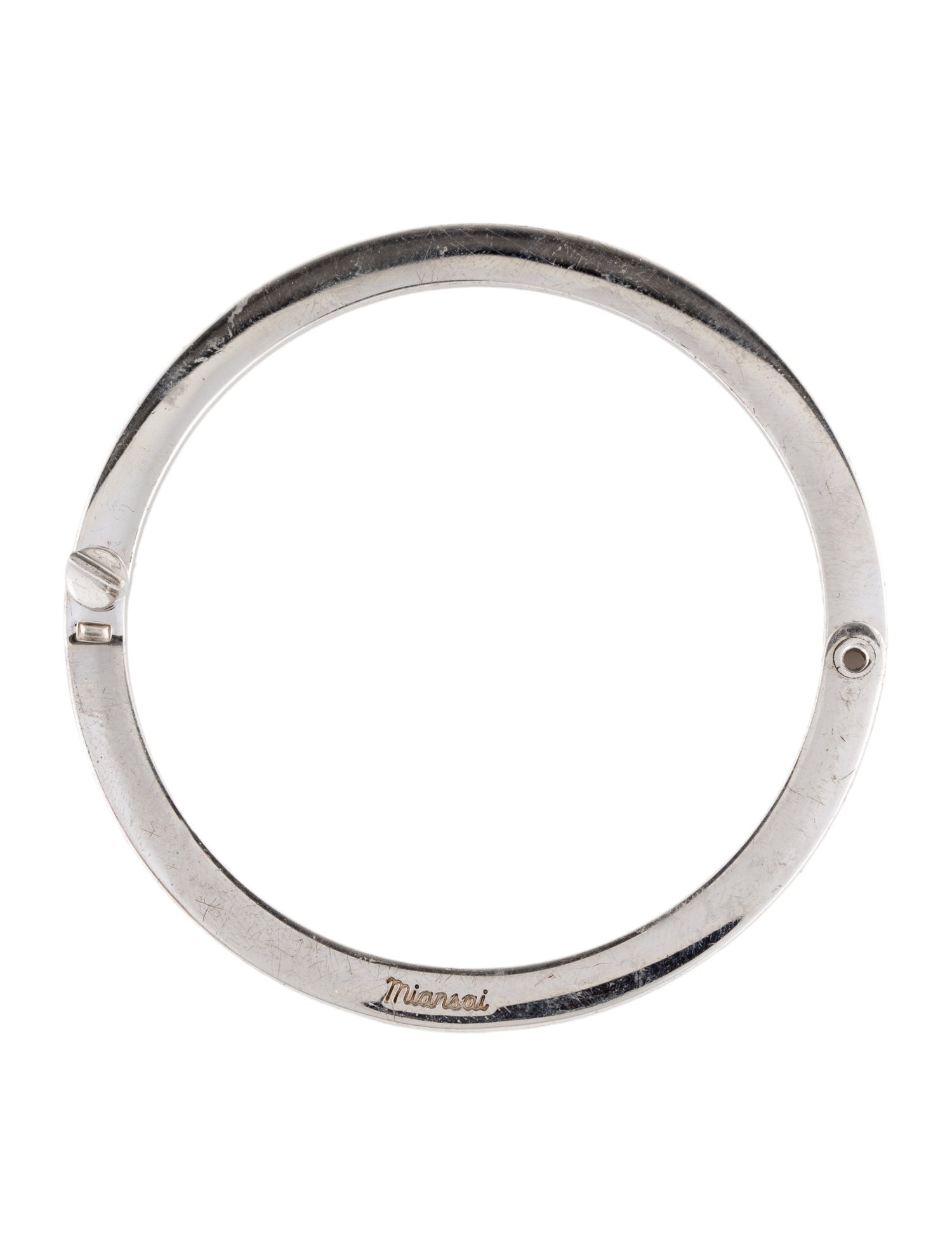 Miansai Screw Bangle Bracelet - Stainless Steel Bangle, Bracelets ...