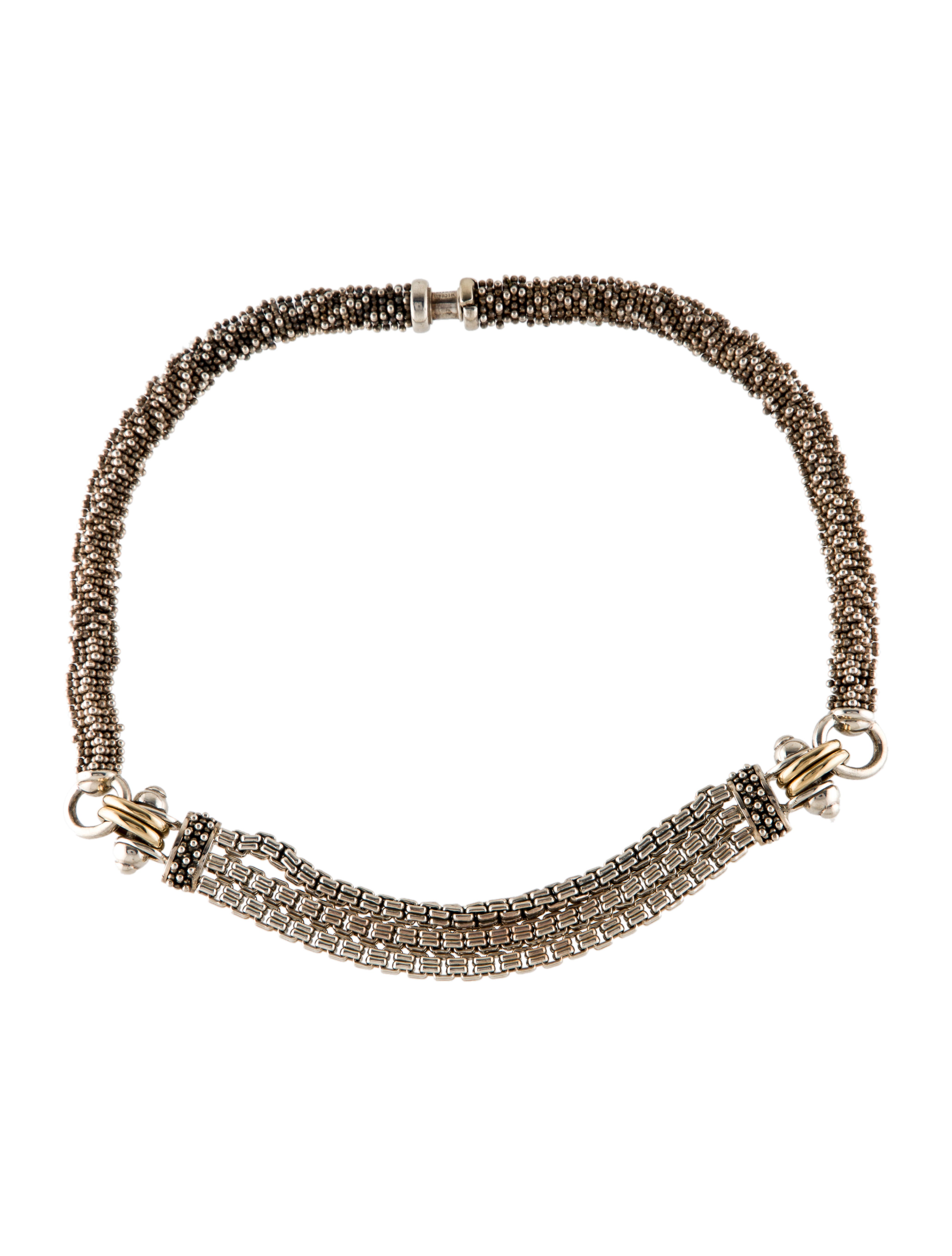Michael Dawkins Pearl Collar Necklace - 14K Yellow Gold Bead Strand ...