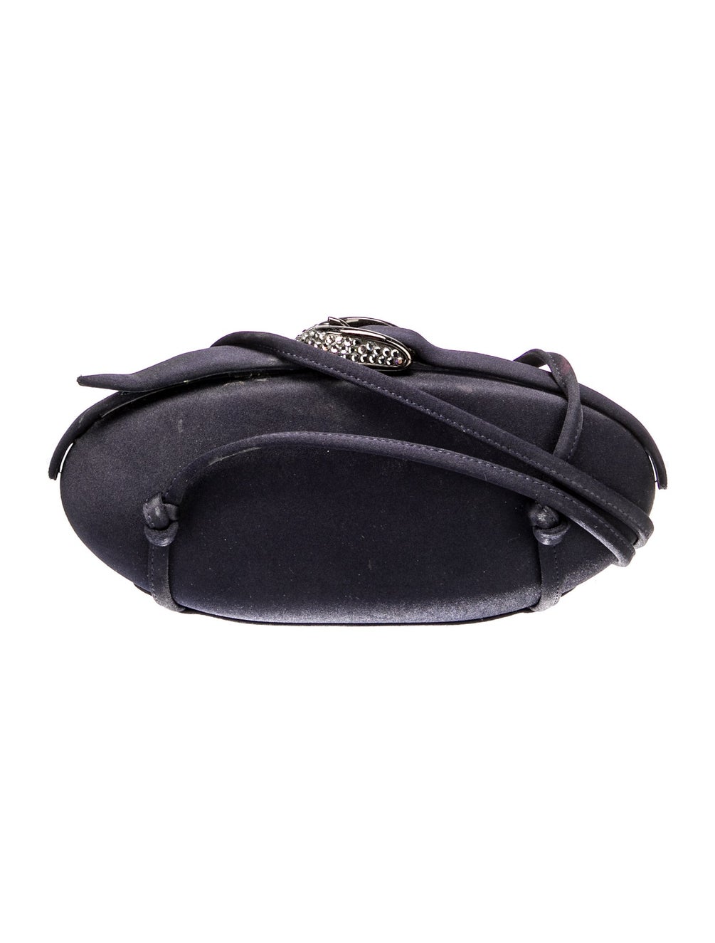 Rodo Satin Evening Bag - Blue Evening Bags, Handbags - W8R22124 | The ...