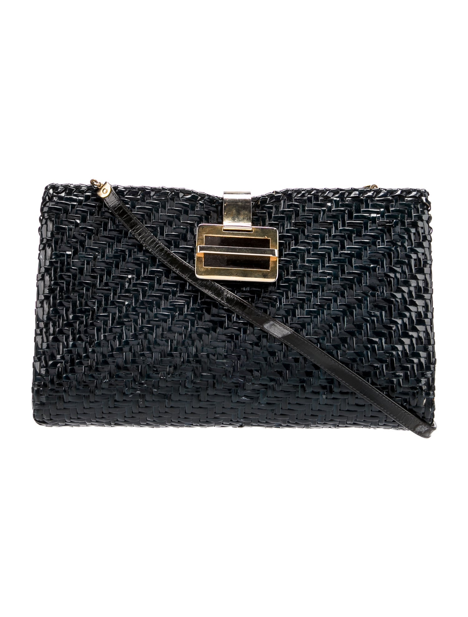 Rodo Straw Shoulder Bag - Blue Shoulder Bags, Handbags - W8R22448 | The ...