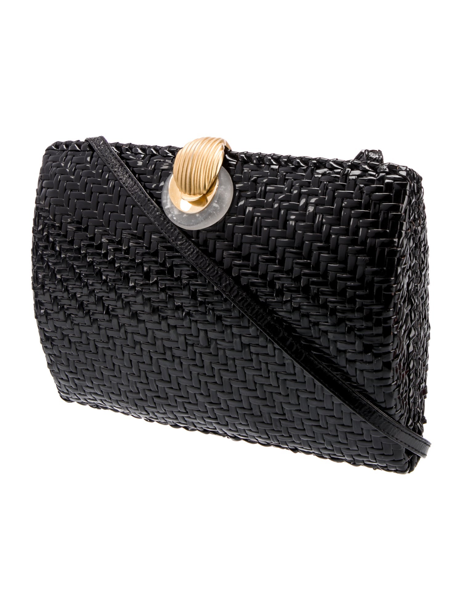 Rodo Wicker Crossbody Bag - Blue Crossbody Bags, Handbags - W8R22721 ...