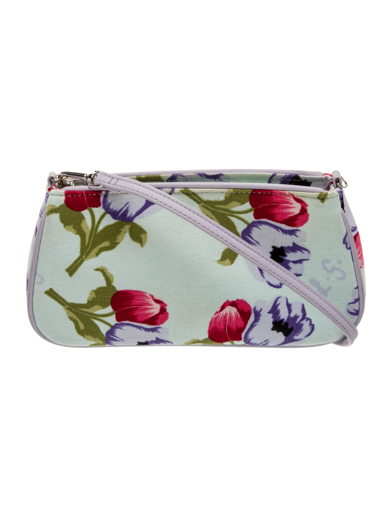 Lulu Guinness Canvas Top Handle Bag - Blue Handle Bags, Handbags ...