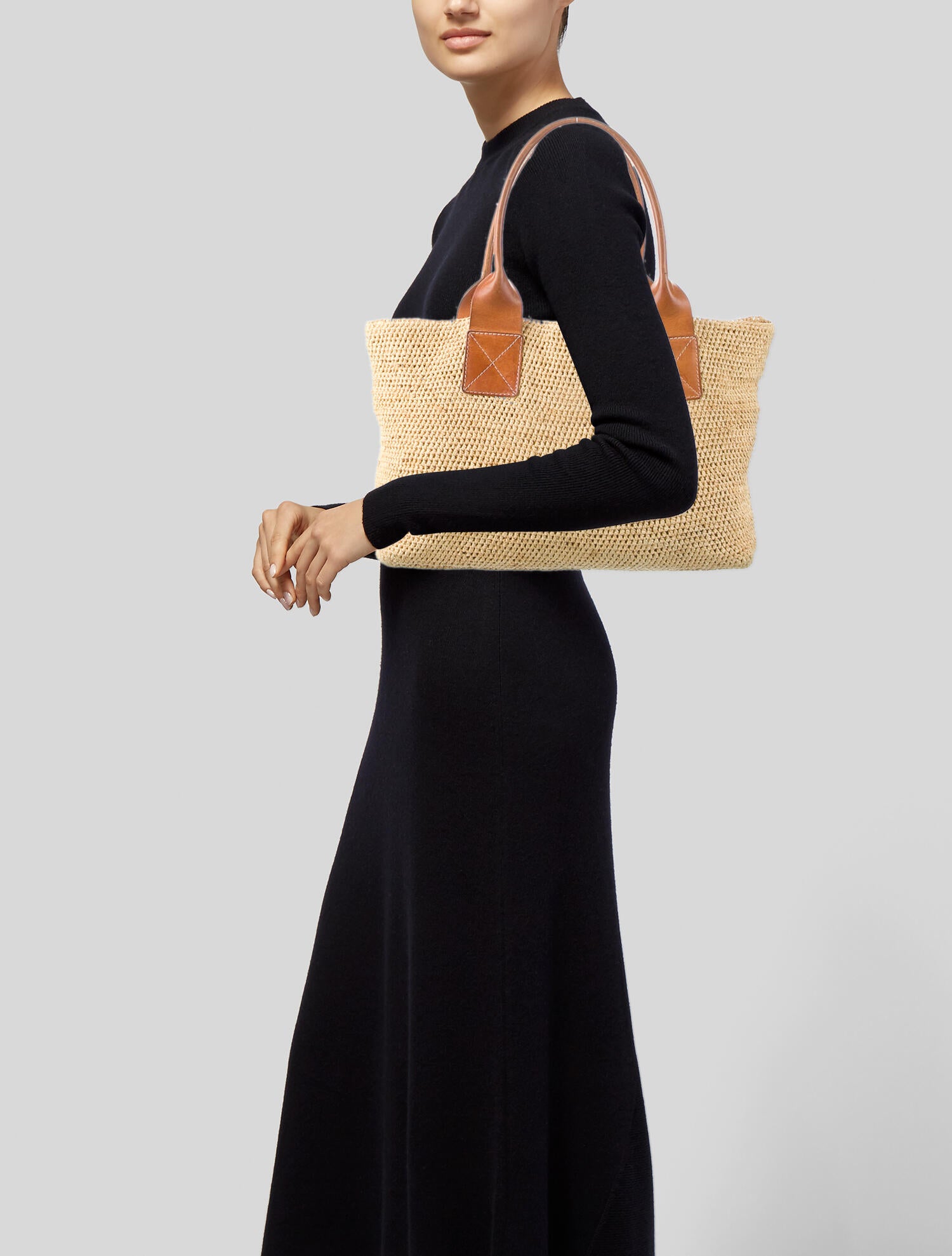 Helen Kaminski Raffia Woven Tote Bag - Neutrals Totes, Handbags ...