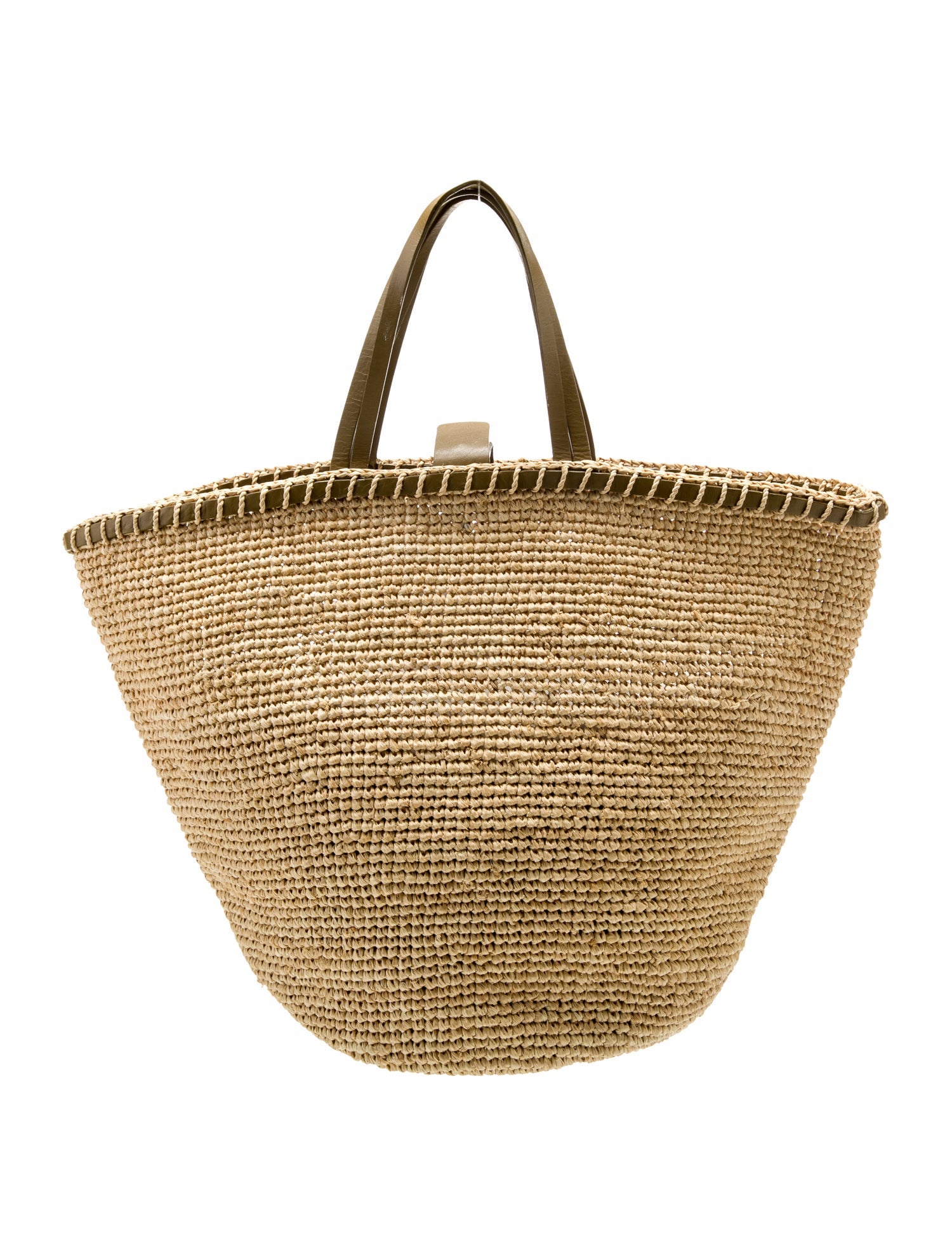 Helen Kaminski Raffia Weaved Tote Bag - Neutrals Totes, Handbags ...