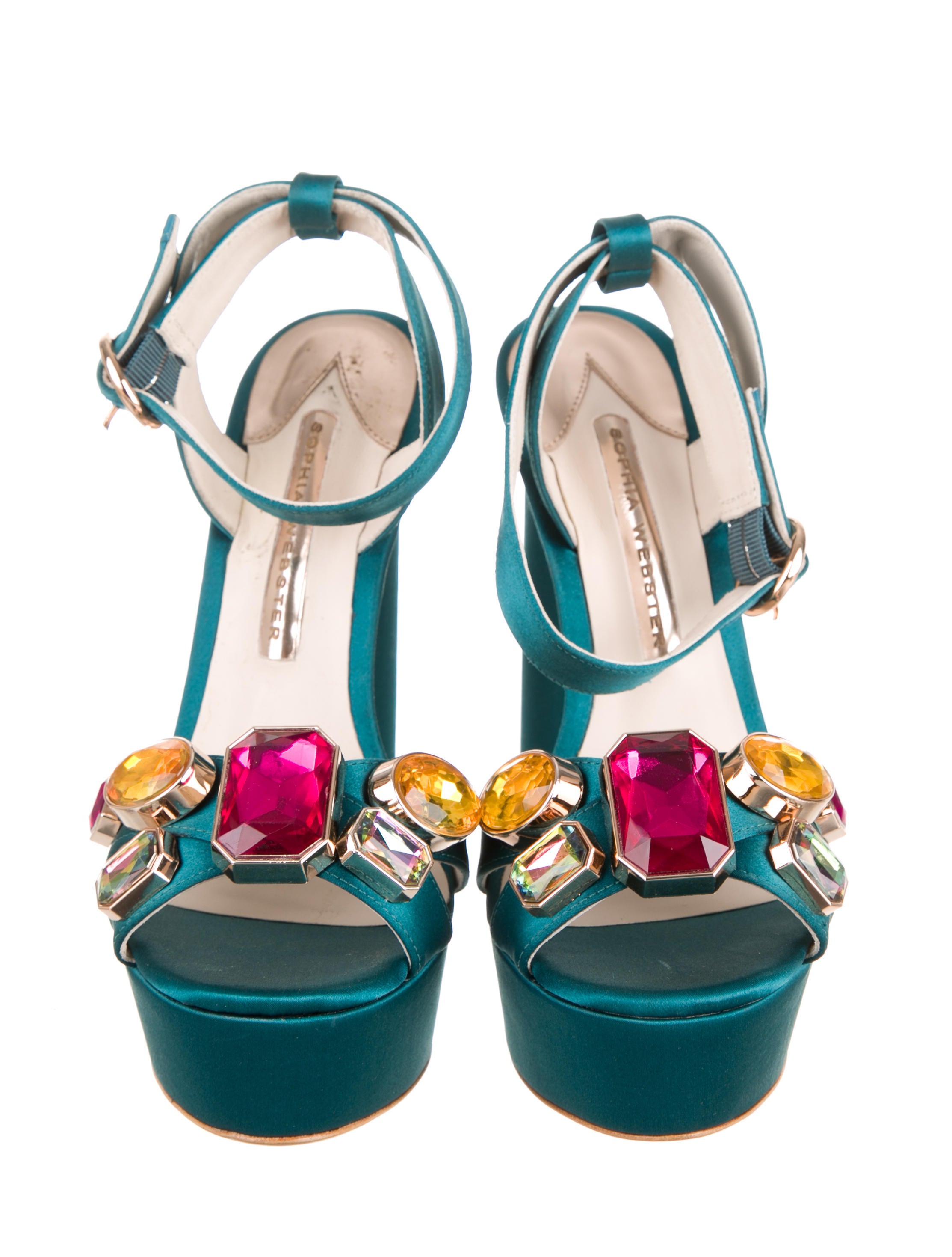 Sophia Webster Amanda Gem Platform Sandals w/ Tags - Shoes - W9S20526 ...