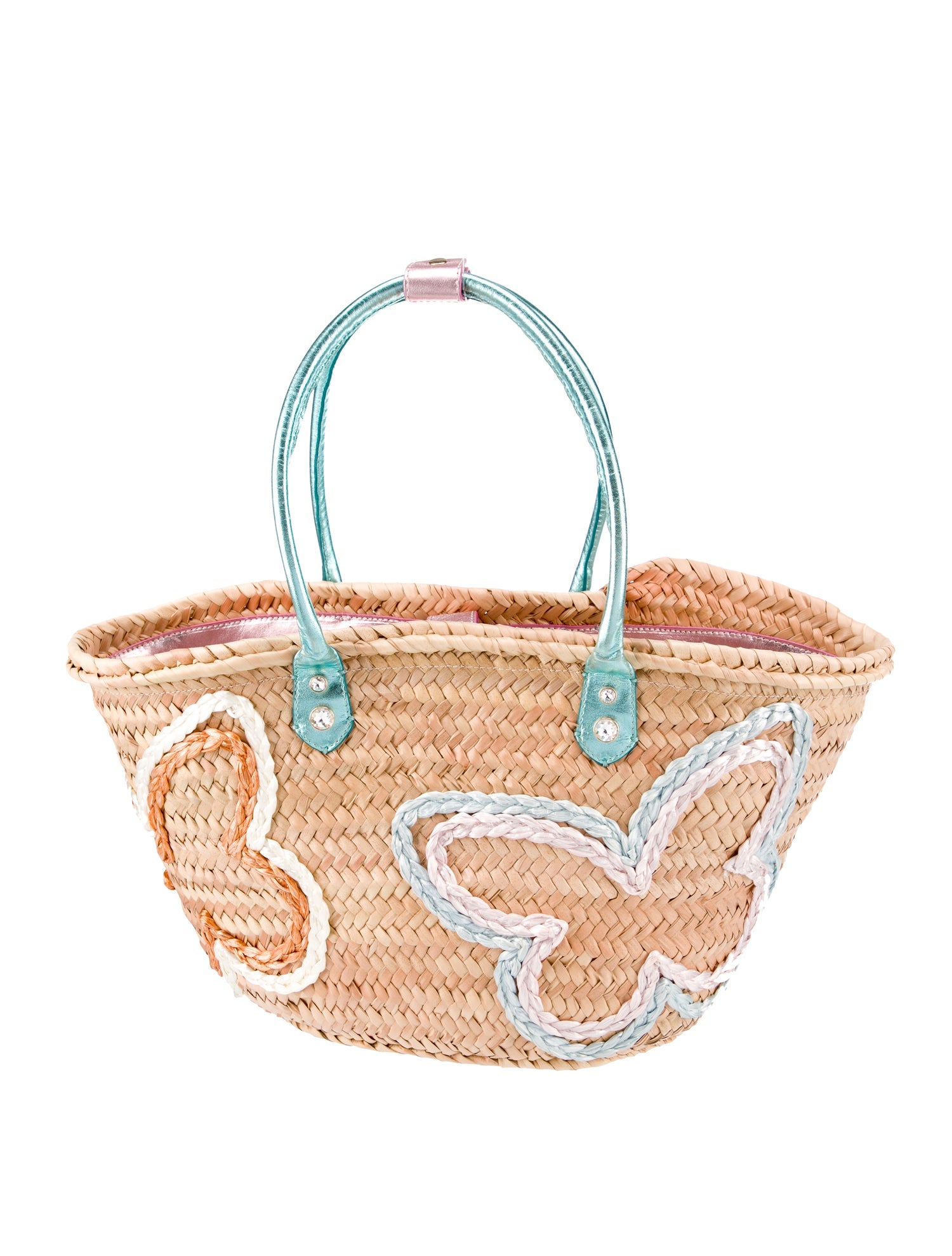 Sophia Webster Raffia Tote Bag - Neutrals Totes, Handbags - W9S31998 ...