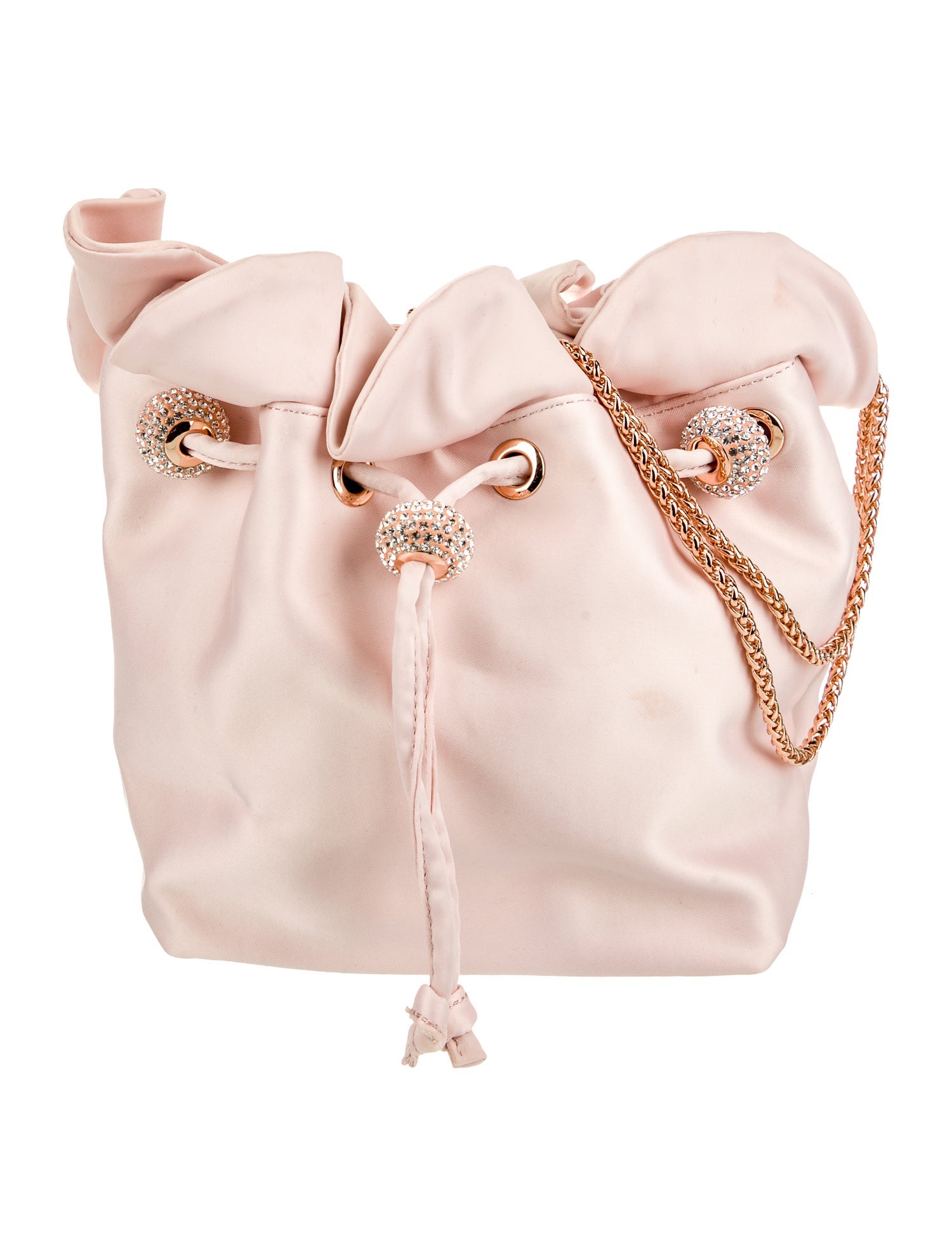 Sophia Webster Satin Bucket Bag - Pink Bucket Bags, Handbags - W9S33158 ...