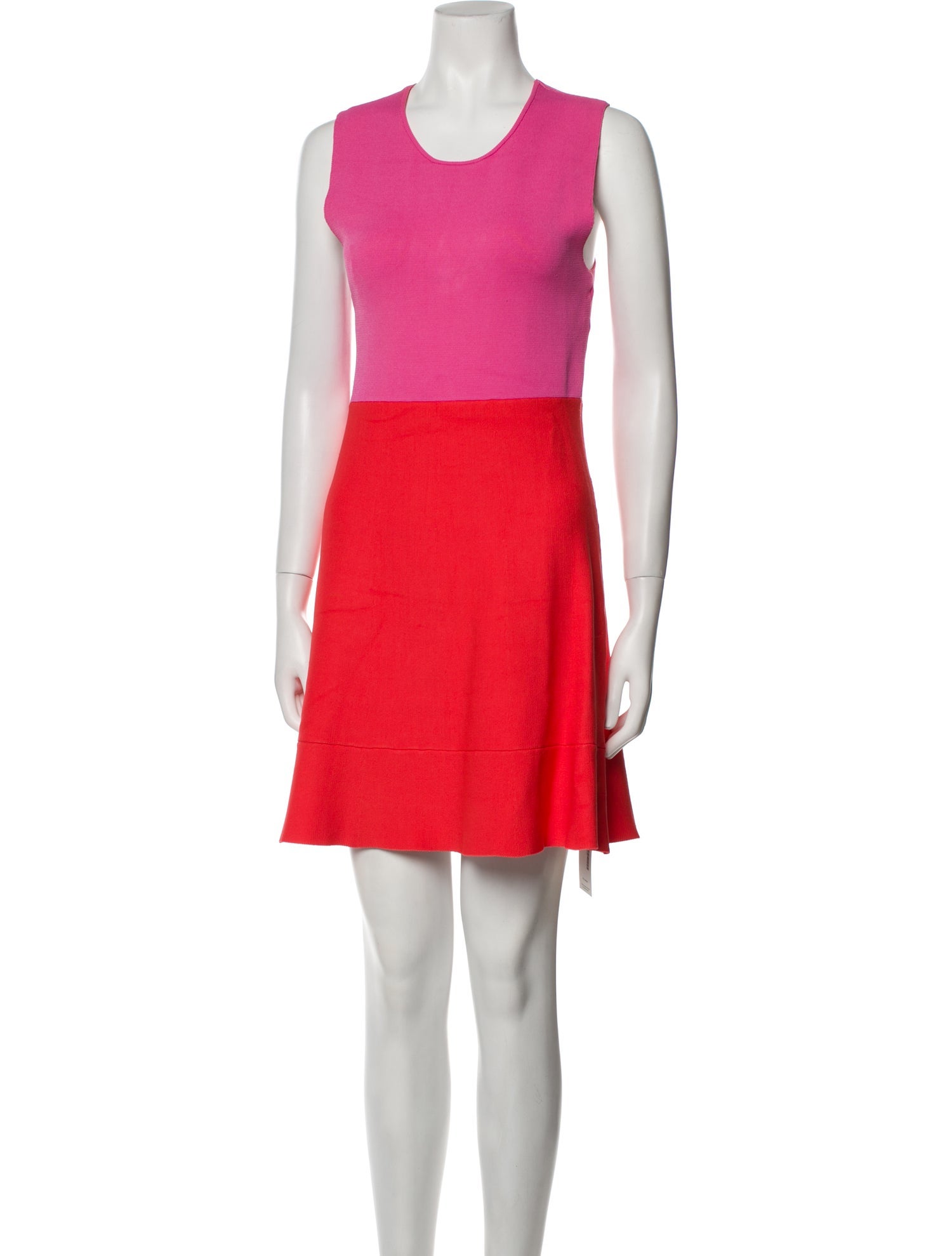 Alice + Olivia Colorblock Pattern Mini Dress w/ Tags - Black Dresses ...