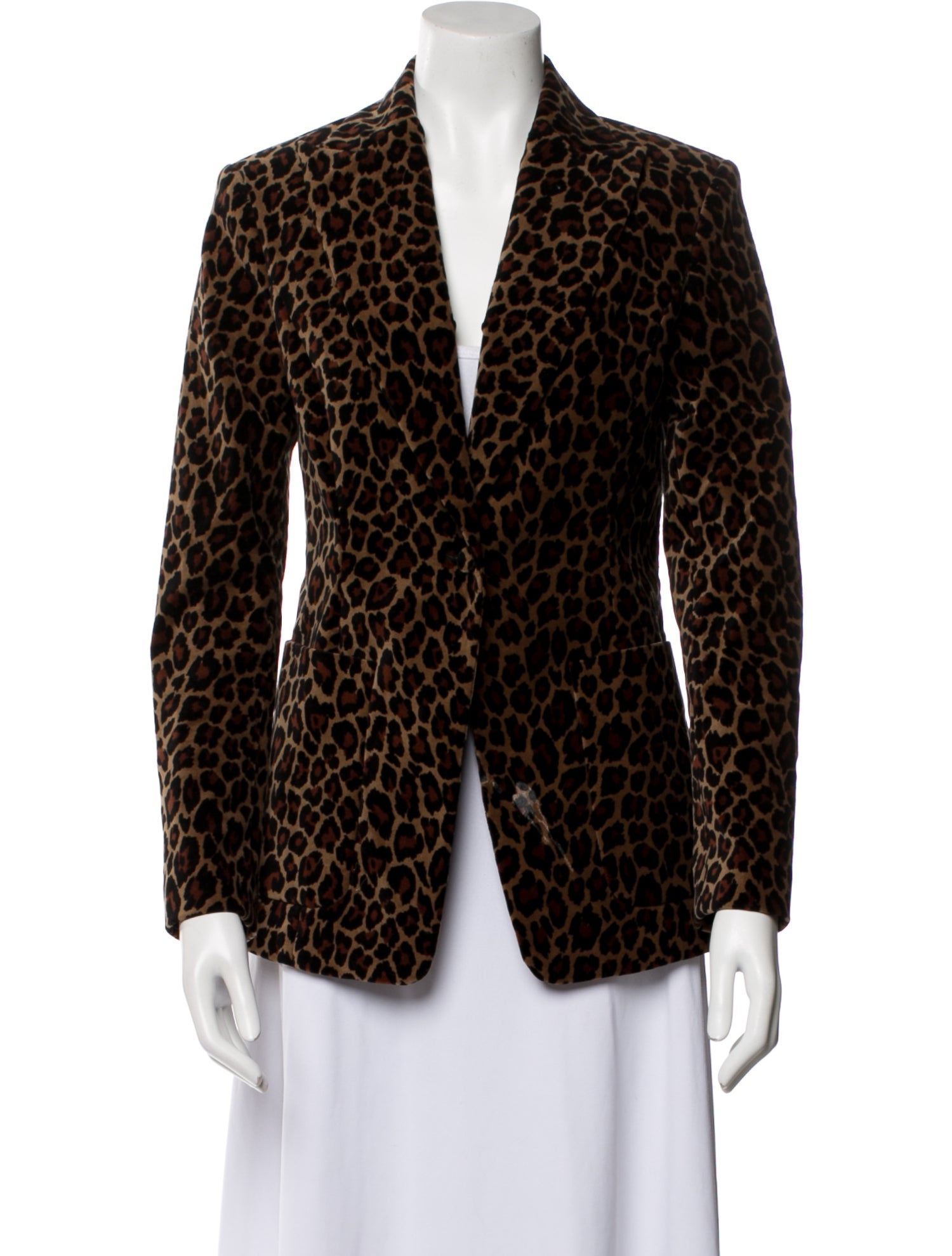 A.L.C. Animal Print Blazer - Brown Jackets, Clothing - WA4213393 | The ...
