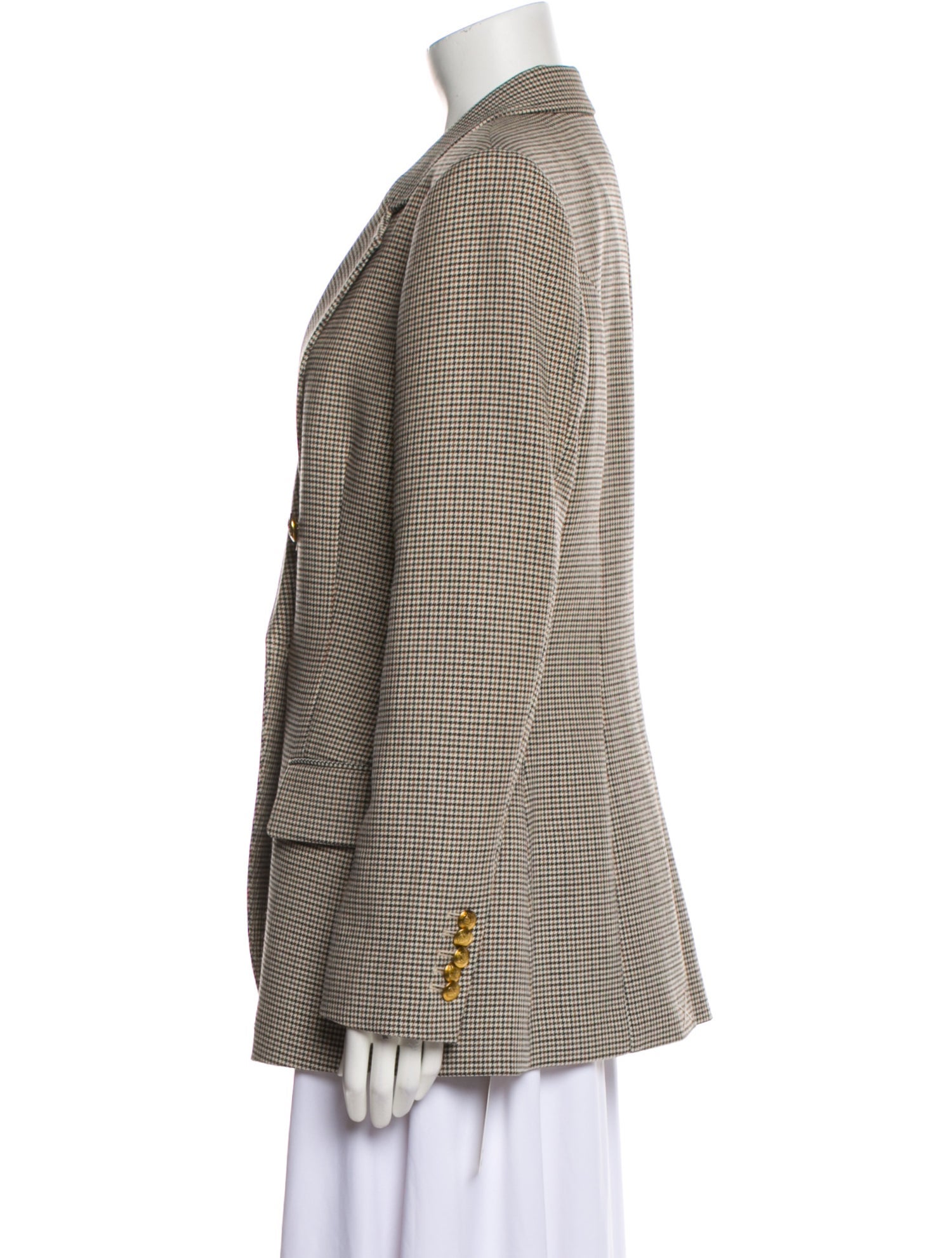 Marc Jacobs Tweed Pattern Blazer - Brown Jackets, Clothing - MAR189798 ...